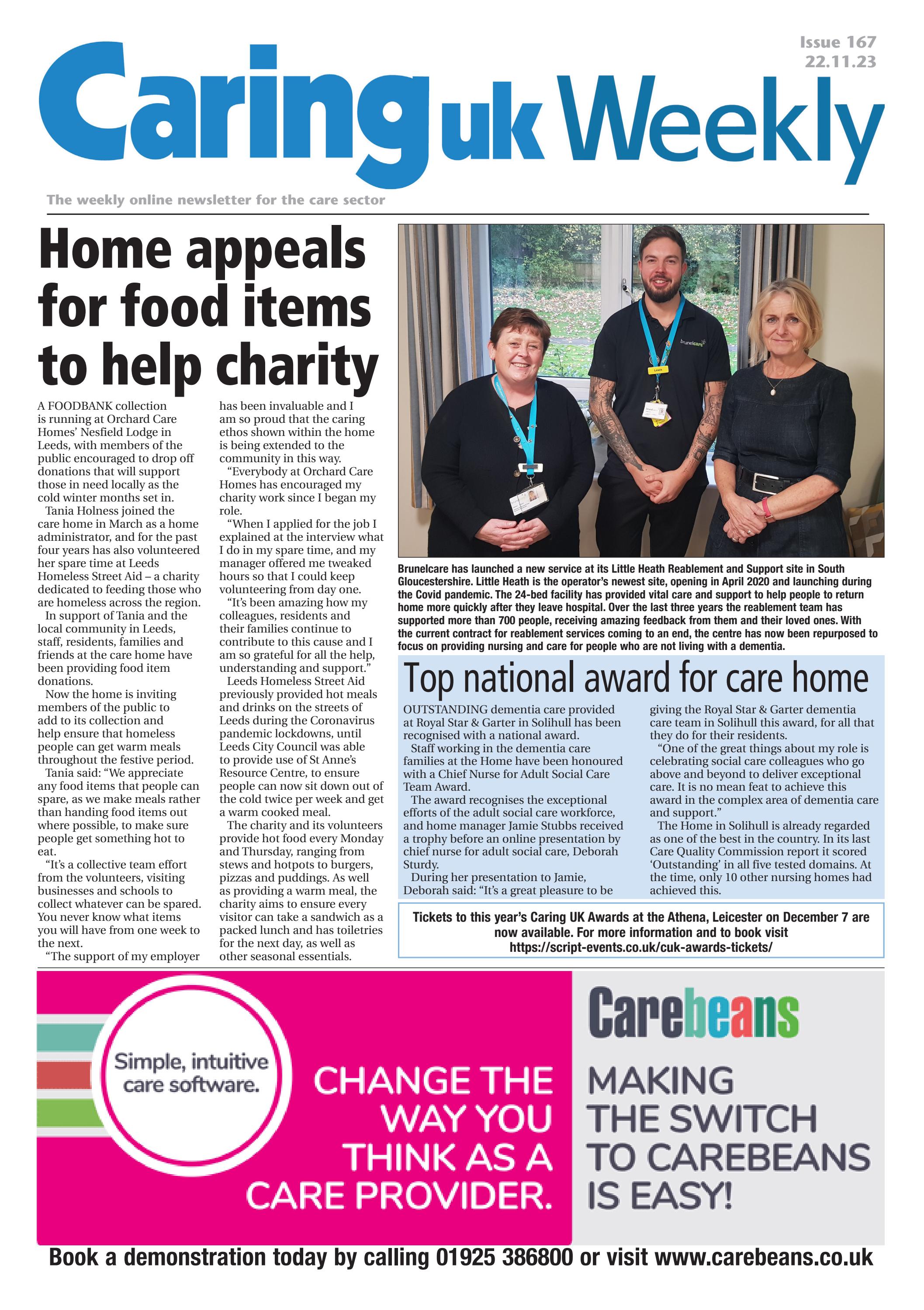Caring UK Weekly - 22 November 2023 by Script Media - Issuu
