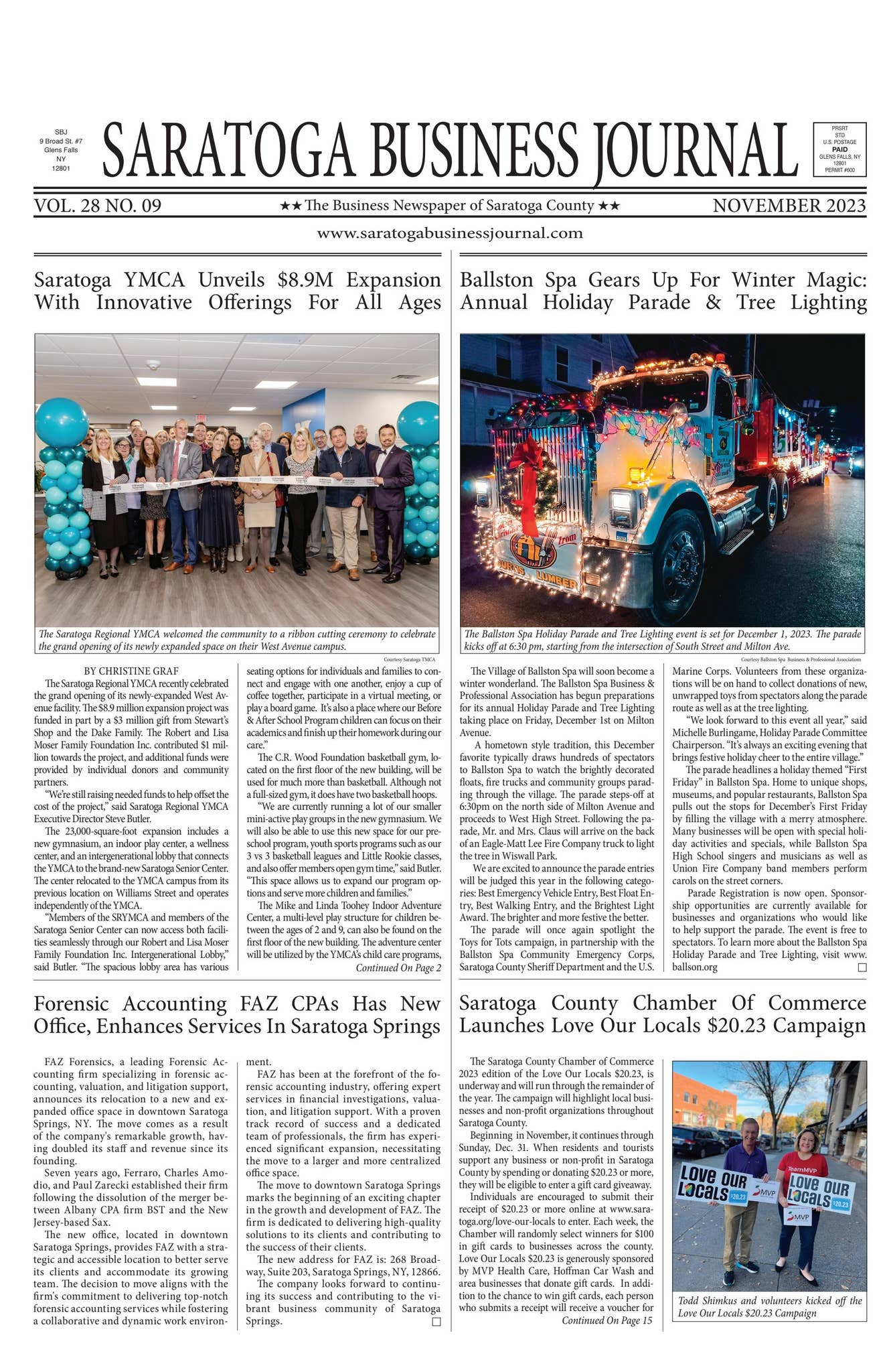Saratoga Business Journal - November 2023 by Saratoga & Glens Falls ...