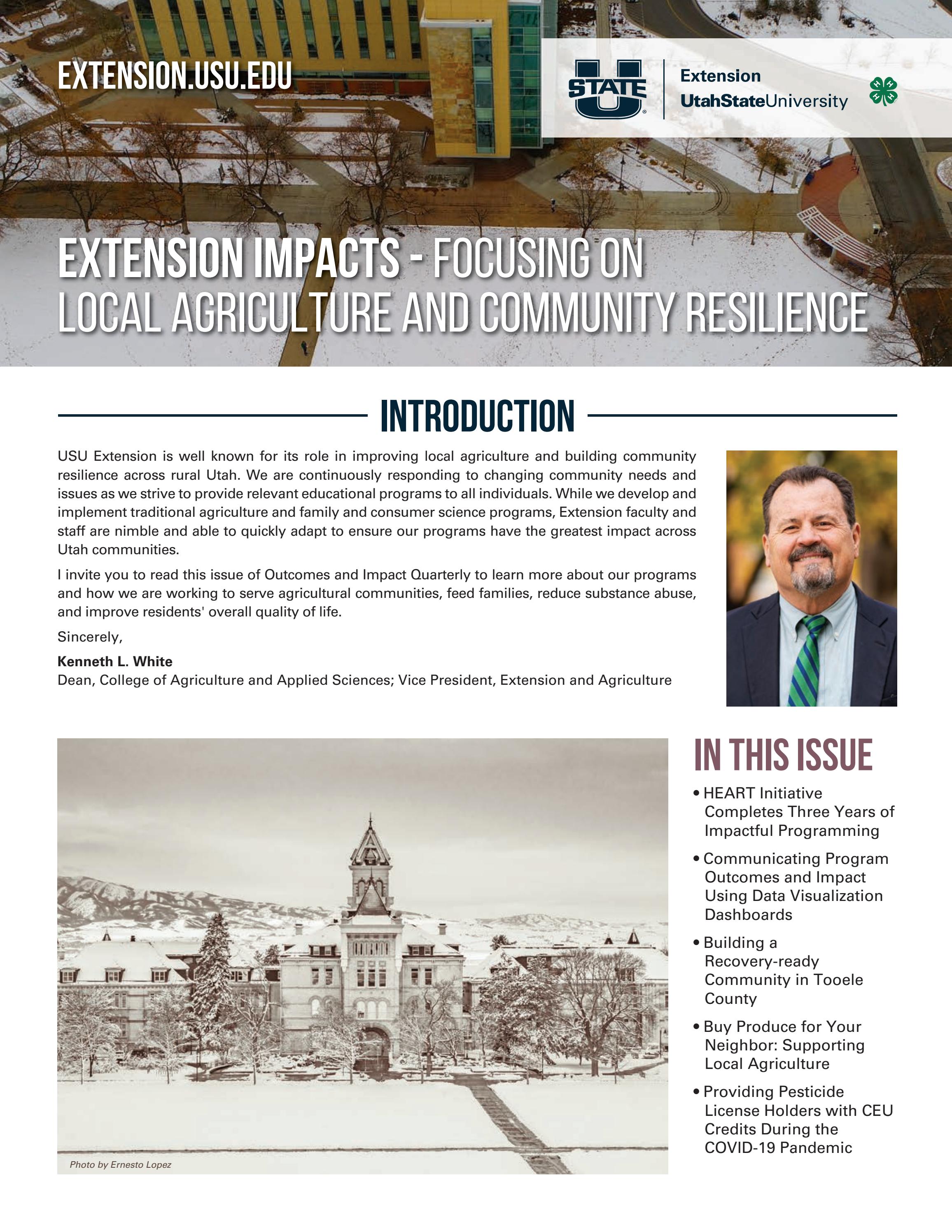 Extension Impacts - focusing on Local Agriculture and Community ...