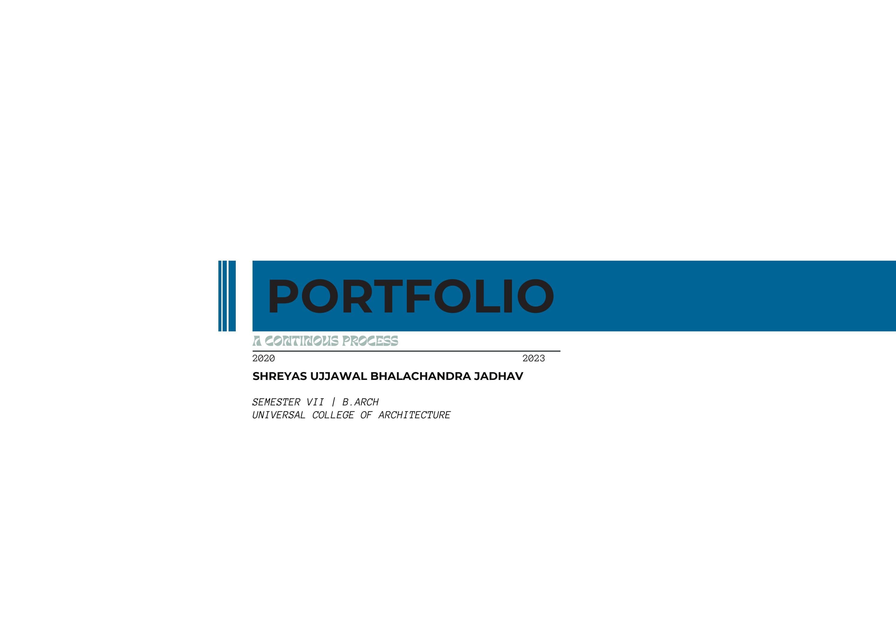 Architectural Portfolio Shreyas Ub Jadhav By Shreyas Jadhav Issuu 