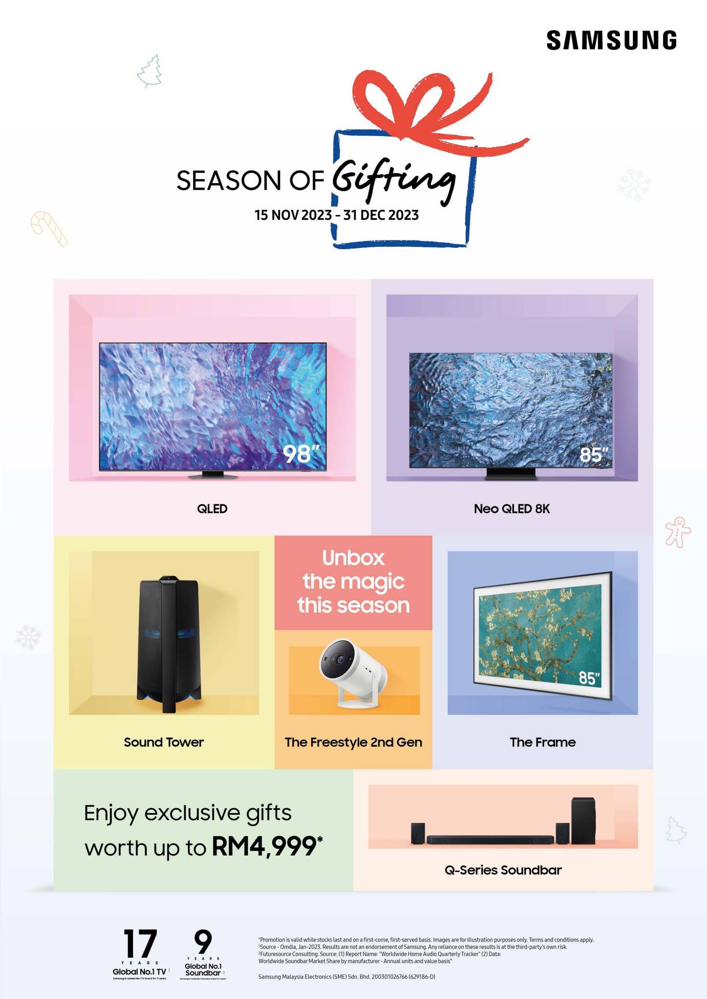 Samsung Tvs - Season Of Gifting Leaflet by Harvey Norman (South East ...