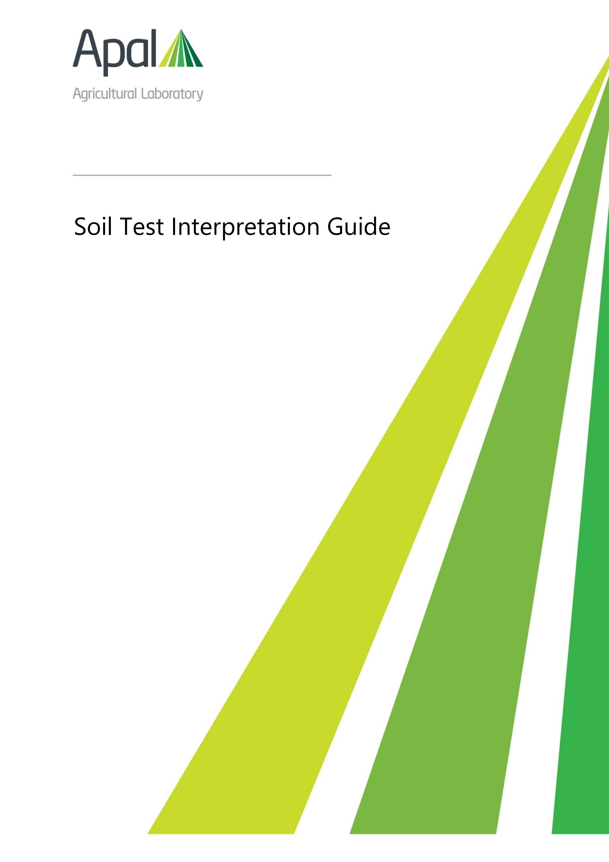 APAL Agricultural Laboratory Soil Test Interpretation Guide by ...