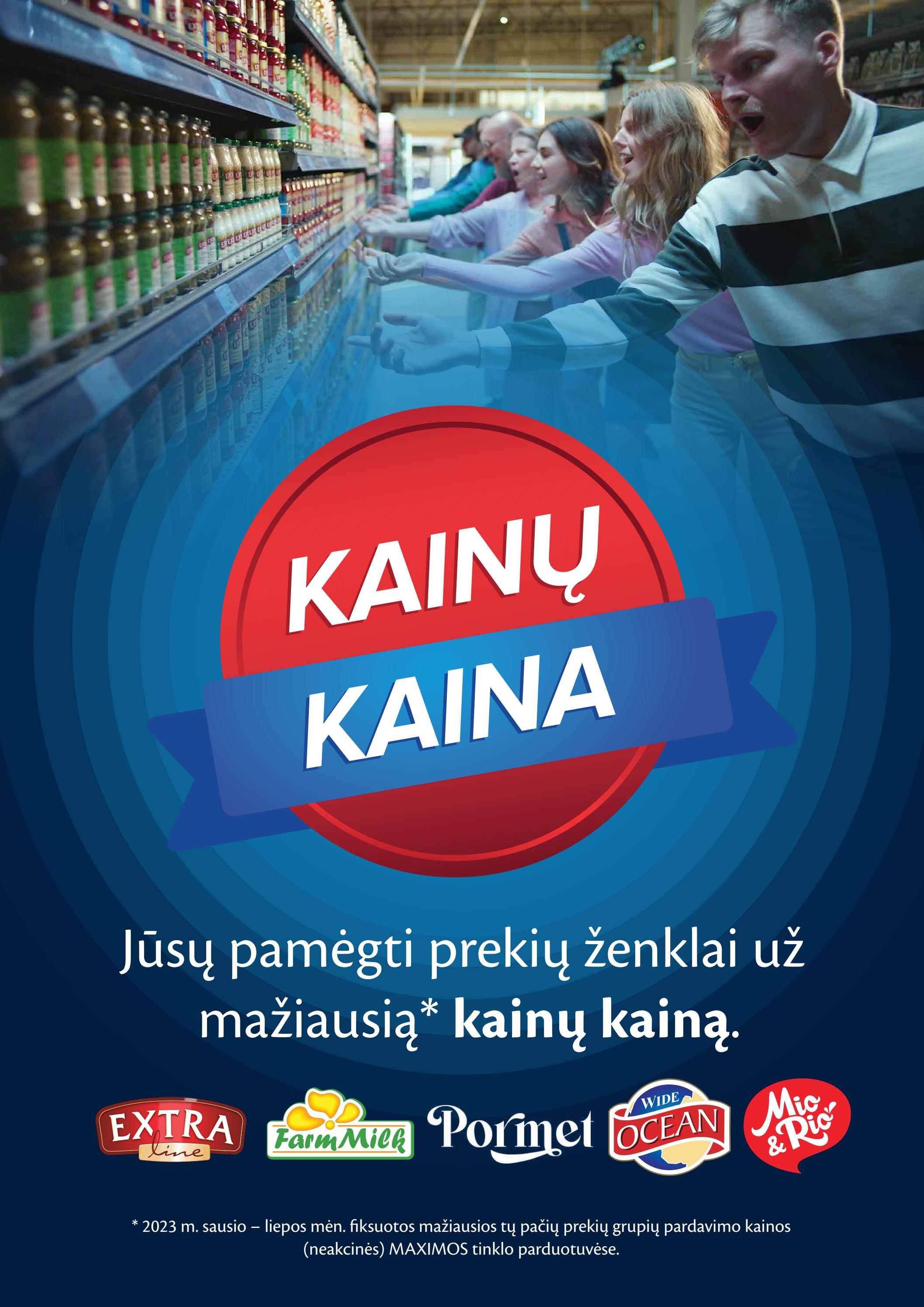 KAINŲ KAINA lapkričio mėnesio pasiūlymų leidinys by MAXIMA LT - Issuu