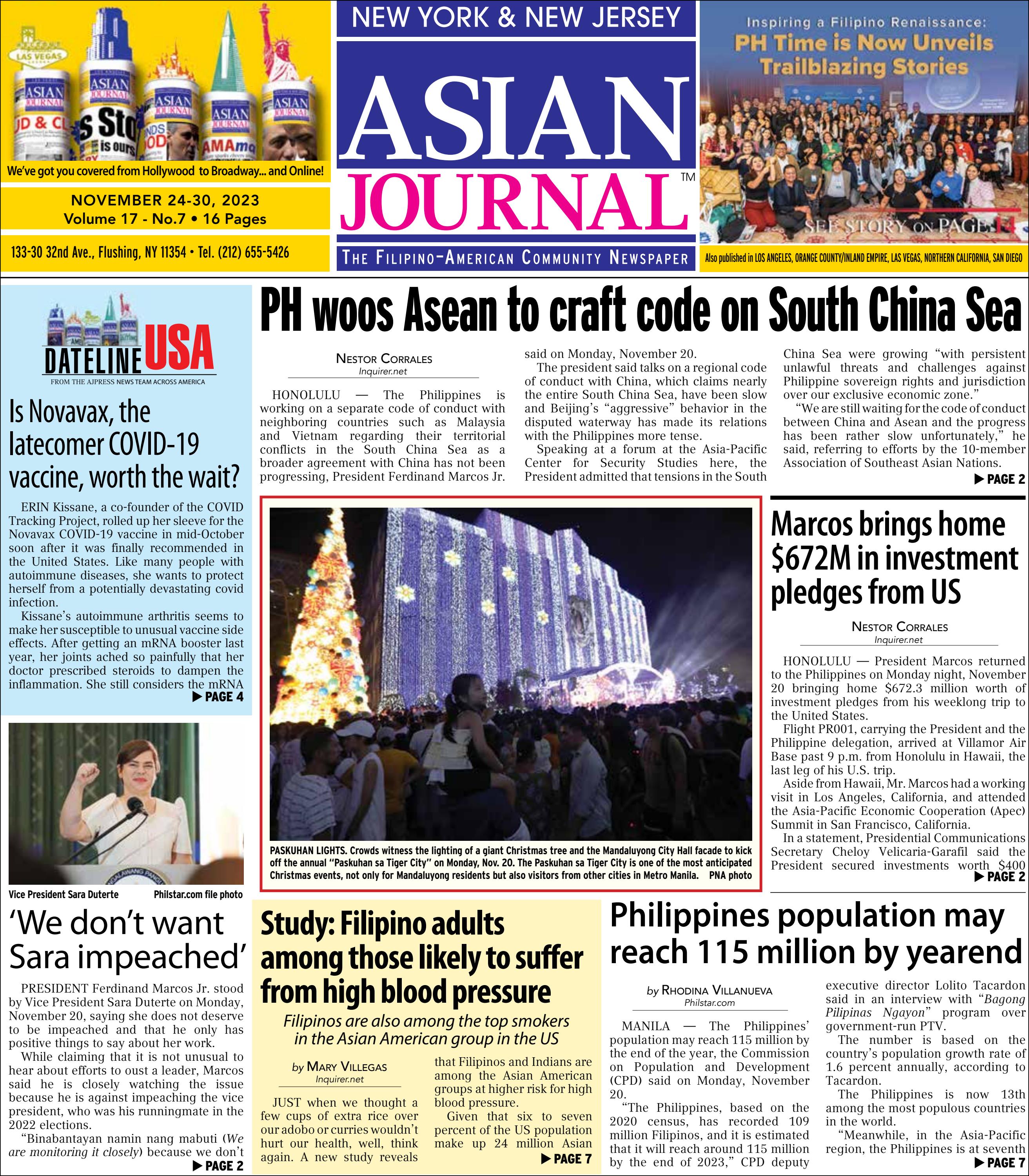 112423 - New York & New Jersey Edition by Asian Journal Community ...