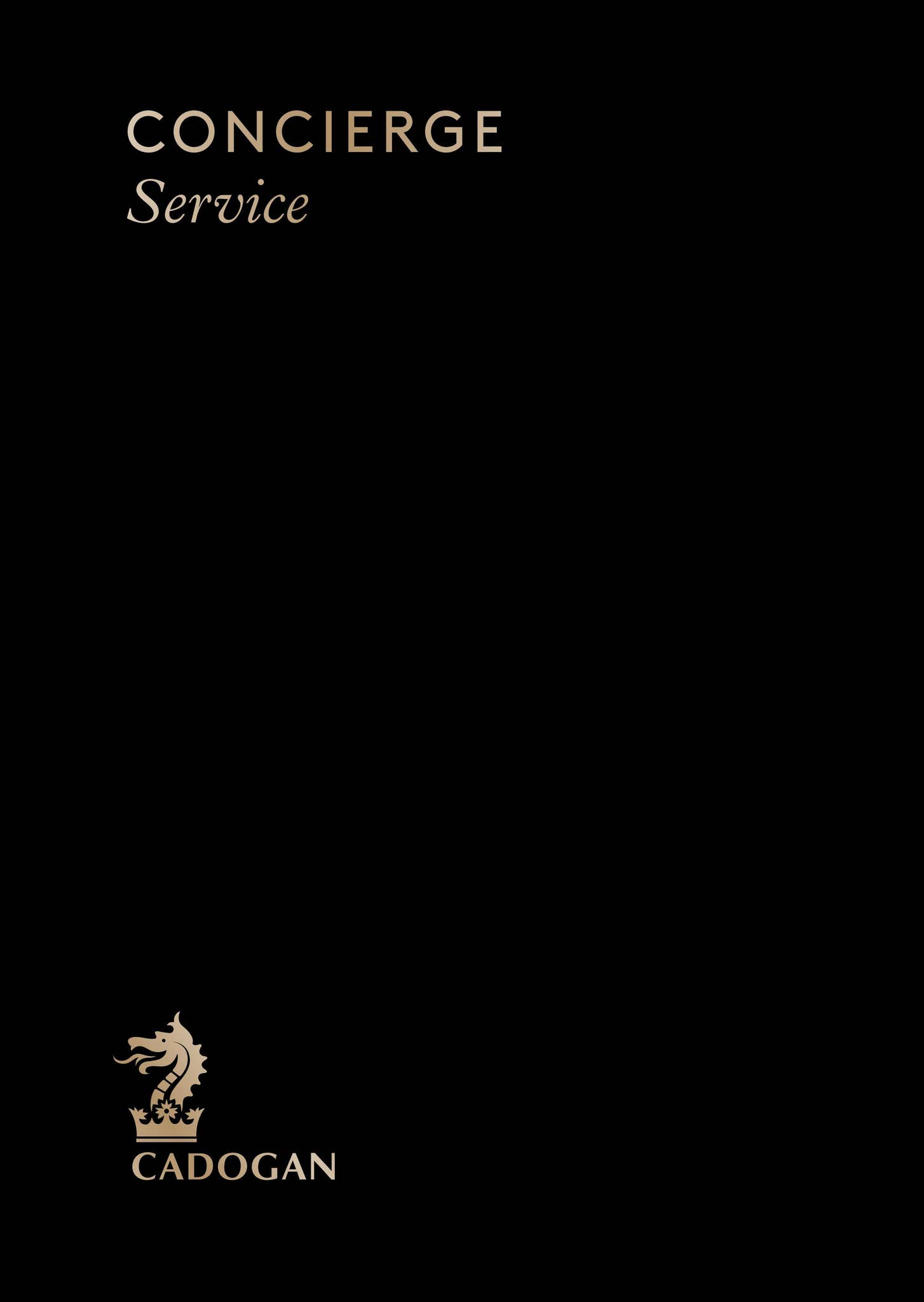 Concierge Guide by CadoganLondon - Issuu