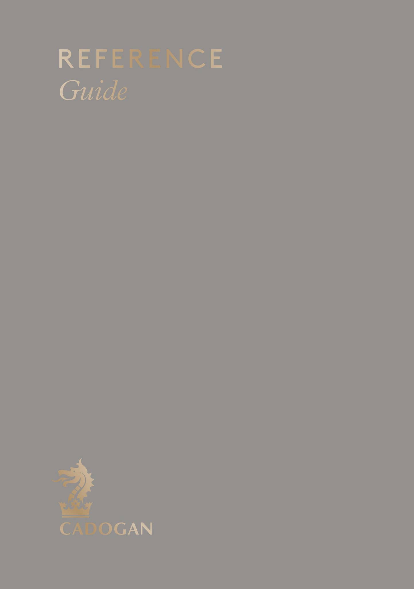 Residential Reference Guide by CadoganLondon - Issuu