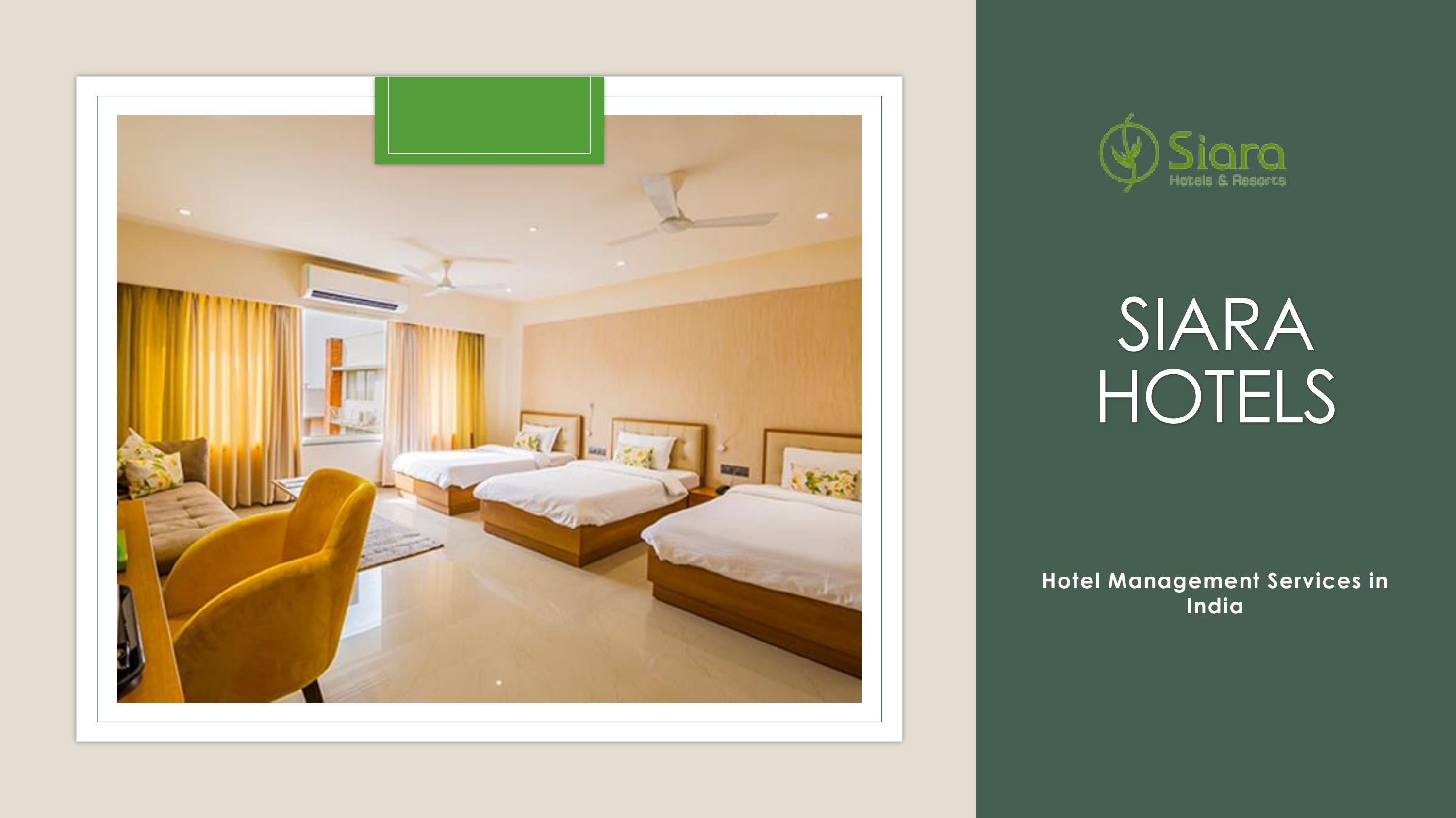 Top Hotel Management Companies in India by siara-hotels-management - Issuu