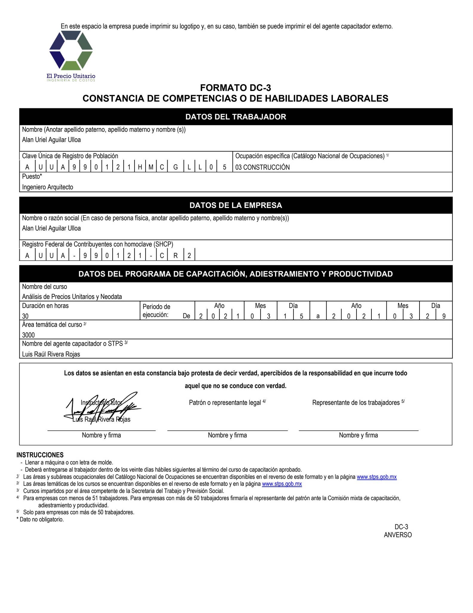 Certificados y Diplomas Alan Uriel Aguilar Ulloa by Aguilar Ulloa Alan ...