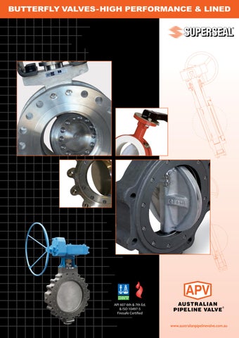 Superseal Butterfly Catalogue by Australian Valve Centre - Issuu