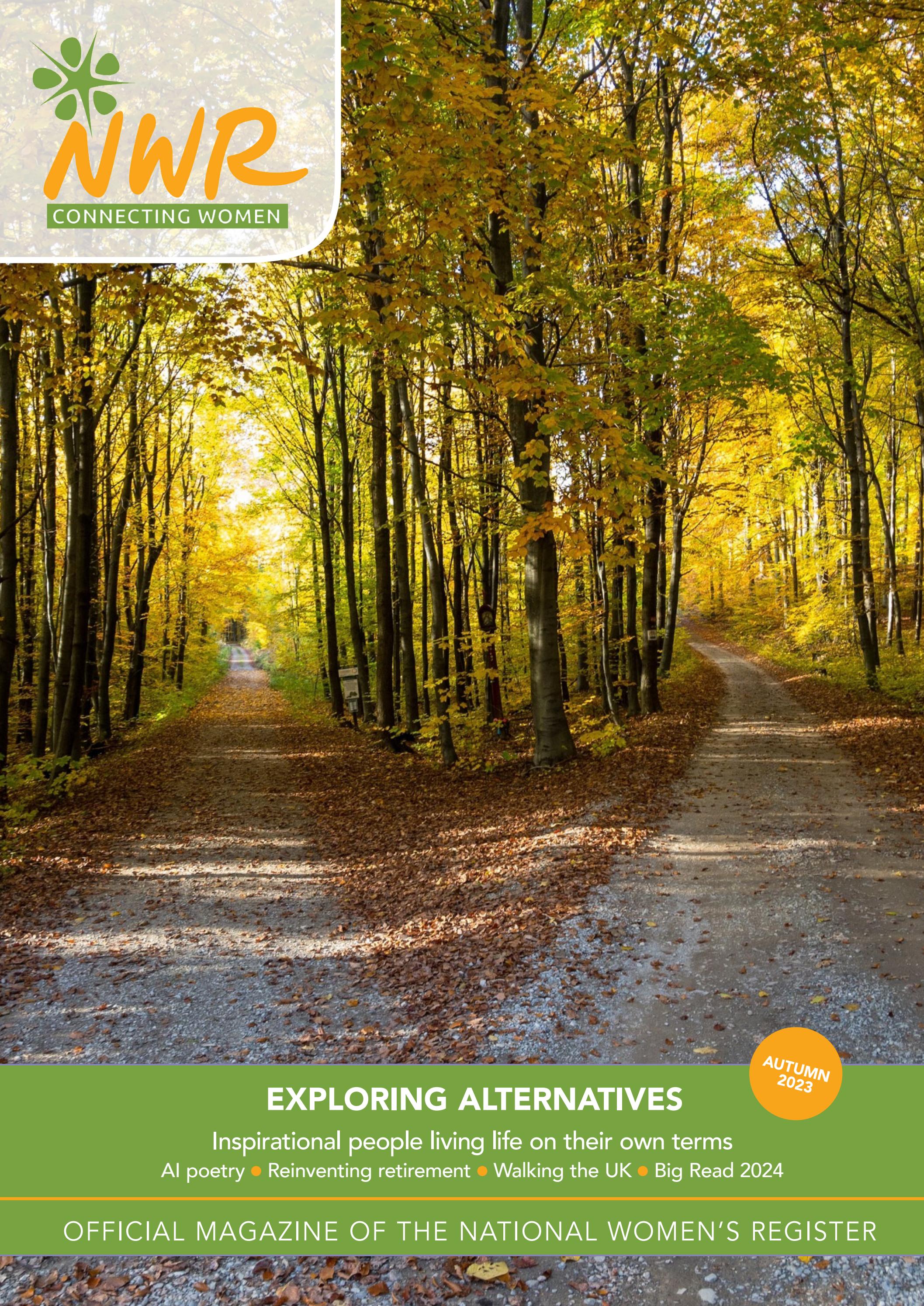 NWR Magazine Autumn 2023 by NWR National Women's Register - Issuu