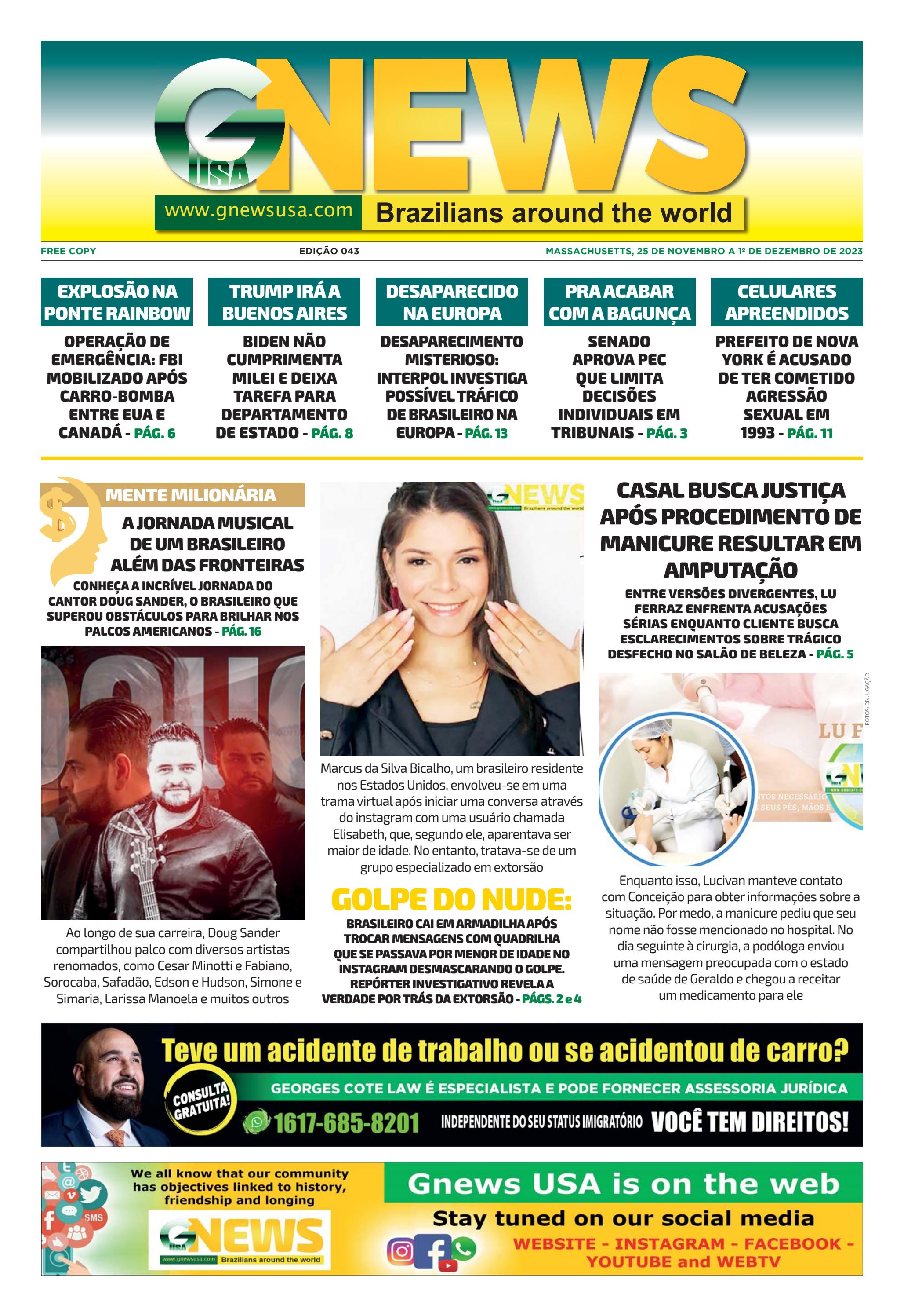 GNEWS USA - EDIÇÃO DIGITAL 043 by G News USA - Issuu