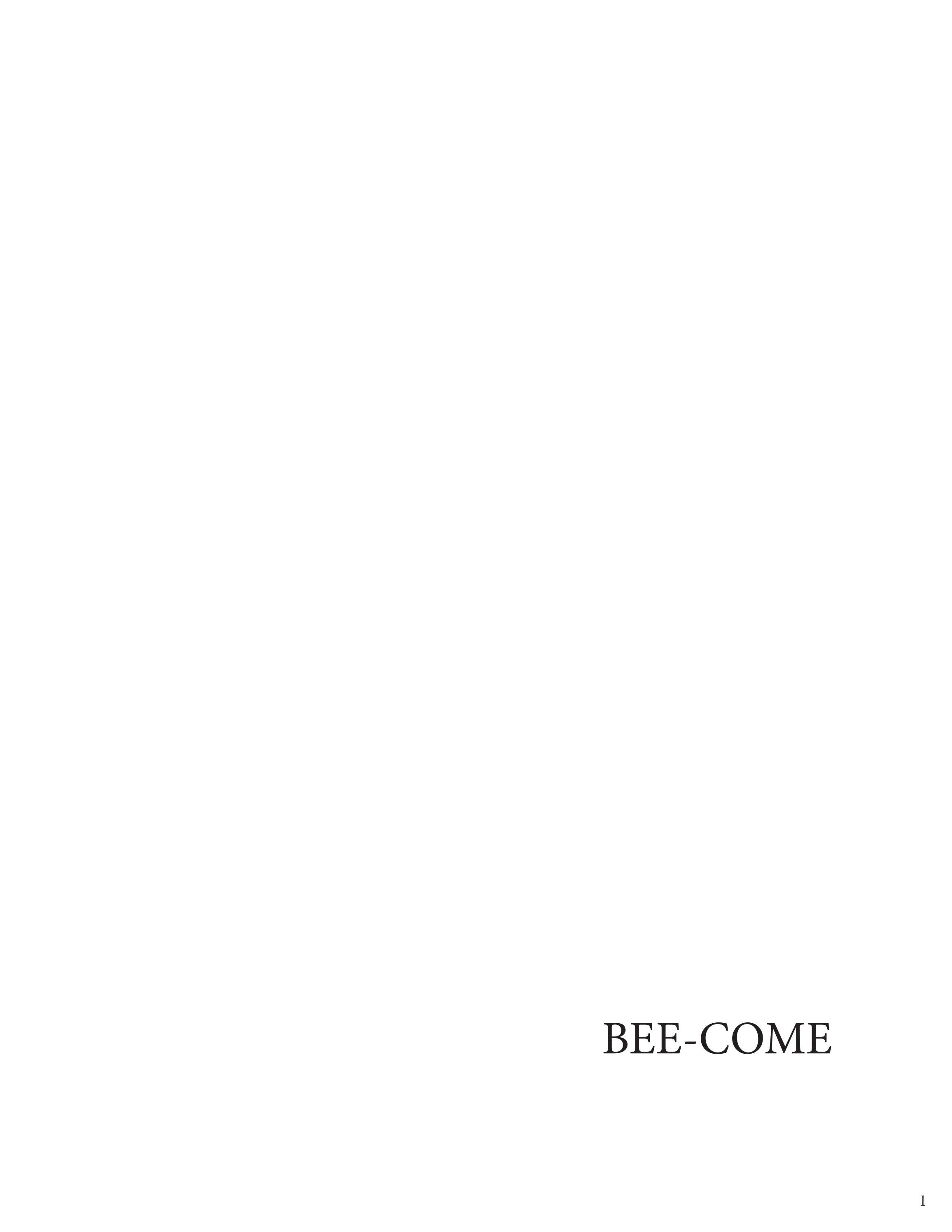 BEE-COME by ProjectsForTheFutureCity - Issuu