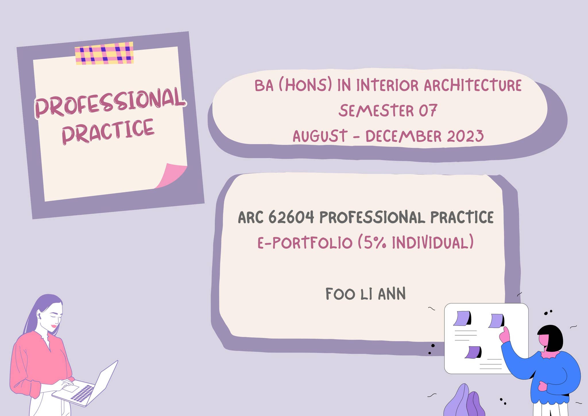 FOO LI ANN 0339650 PROFESSIONAL PRACTICE by LIANN FOO - Issuu