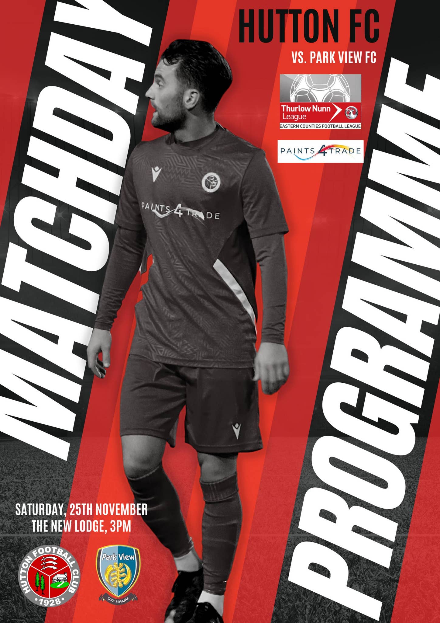 Hutton FC vs. Park View FC Matchday Programme 25.11.23 by Hutton ...