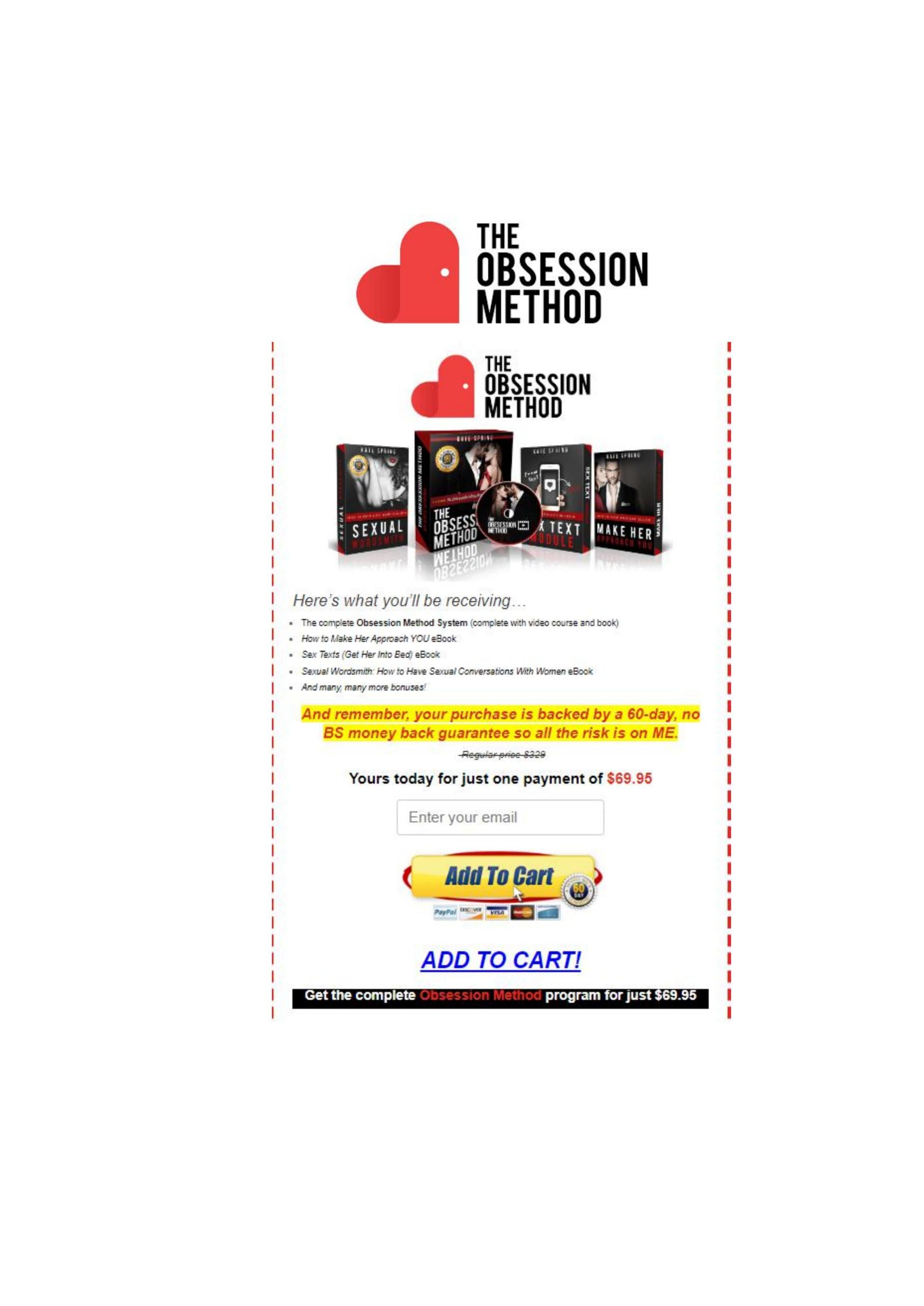 The Obsession Method PDF (Kate Spring's program) by dfgrfsgrfesr222-pdf - Issuu