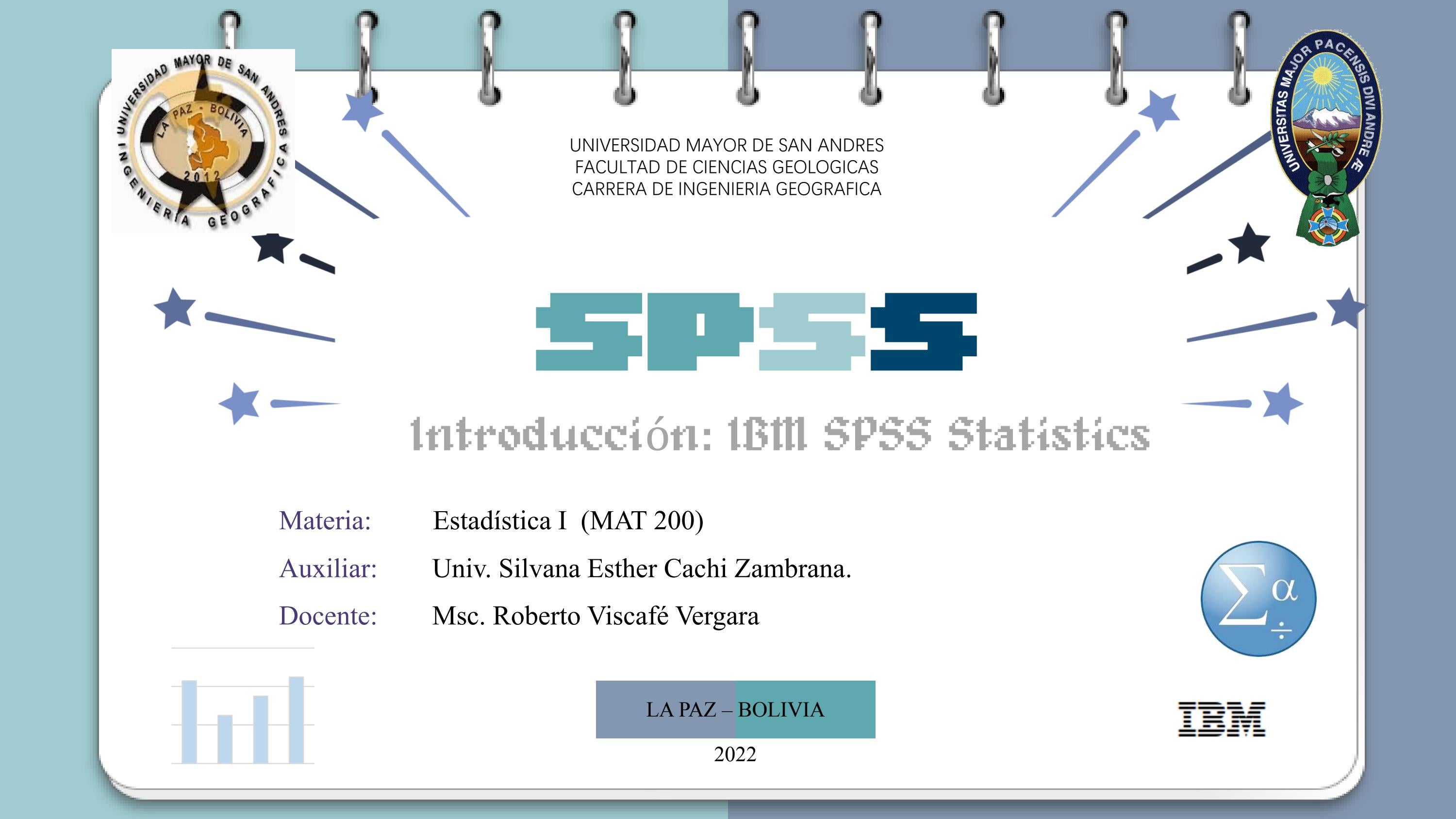 INTRODUCCIÓN SPSS by Silvana Esther Cachi Zambrana - Issuu
