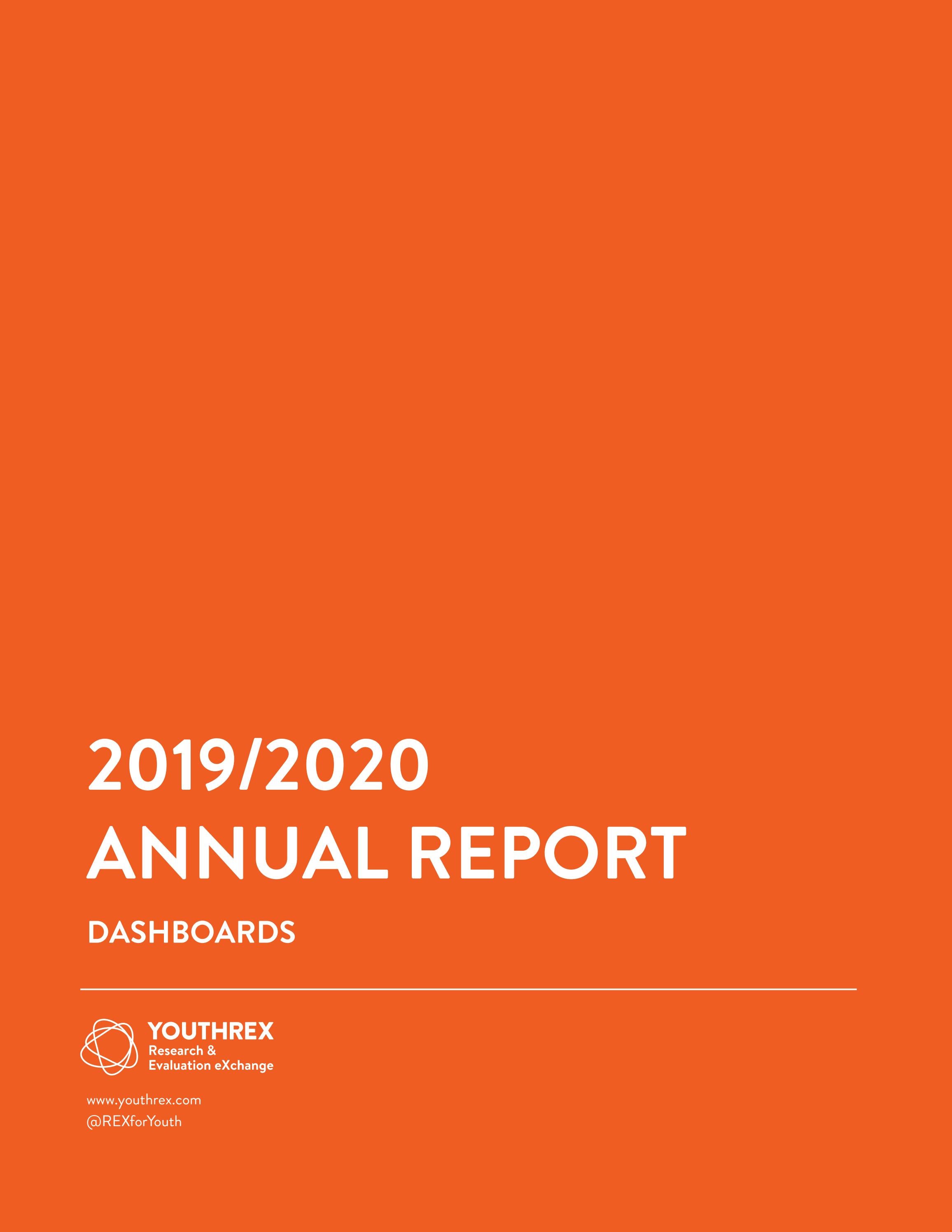 2019/2020 ANNUAL REPORT DASHBOARDS by YouthREX - Issuu