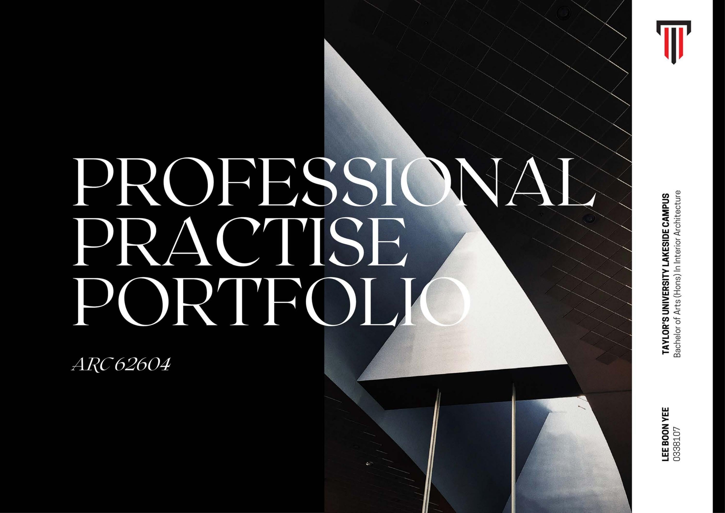 PROFESSIONAL PRACTICE: E-Portfolio by boon yee lee - Issuu