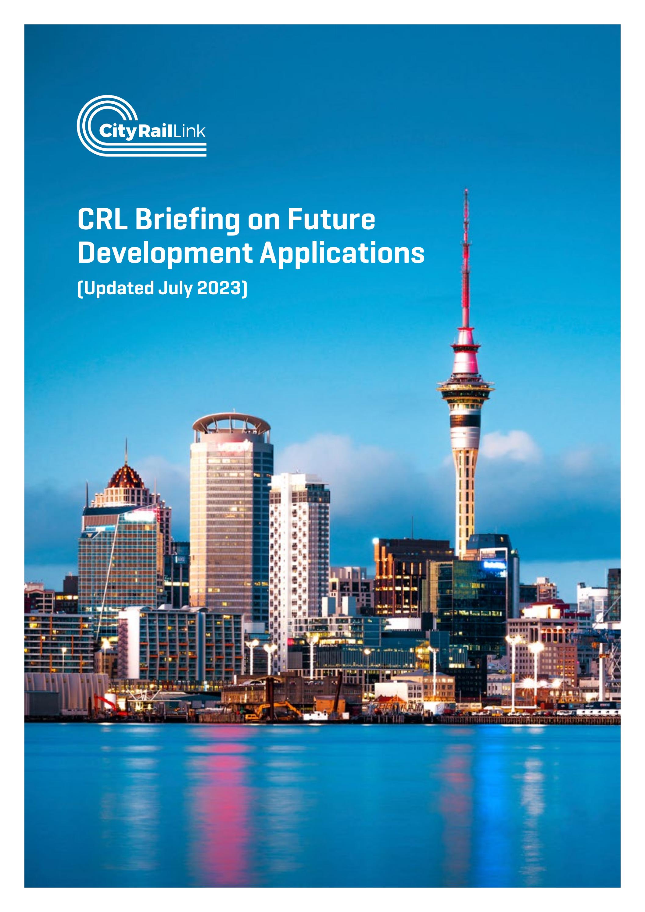CRL Briefing on Future Development by City Rail Link Ltd - Issuu
