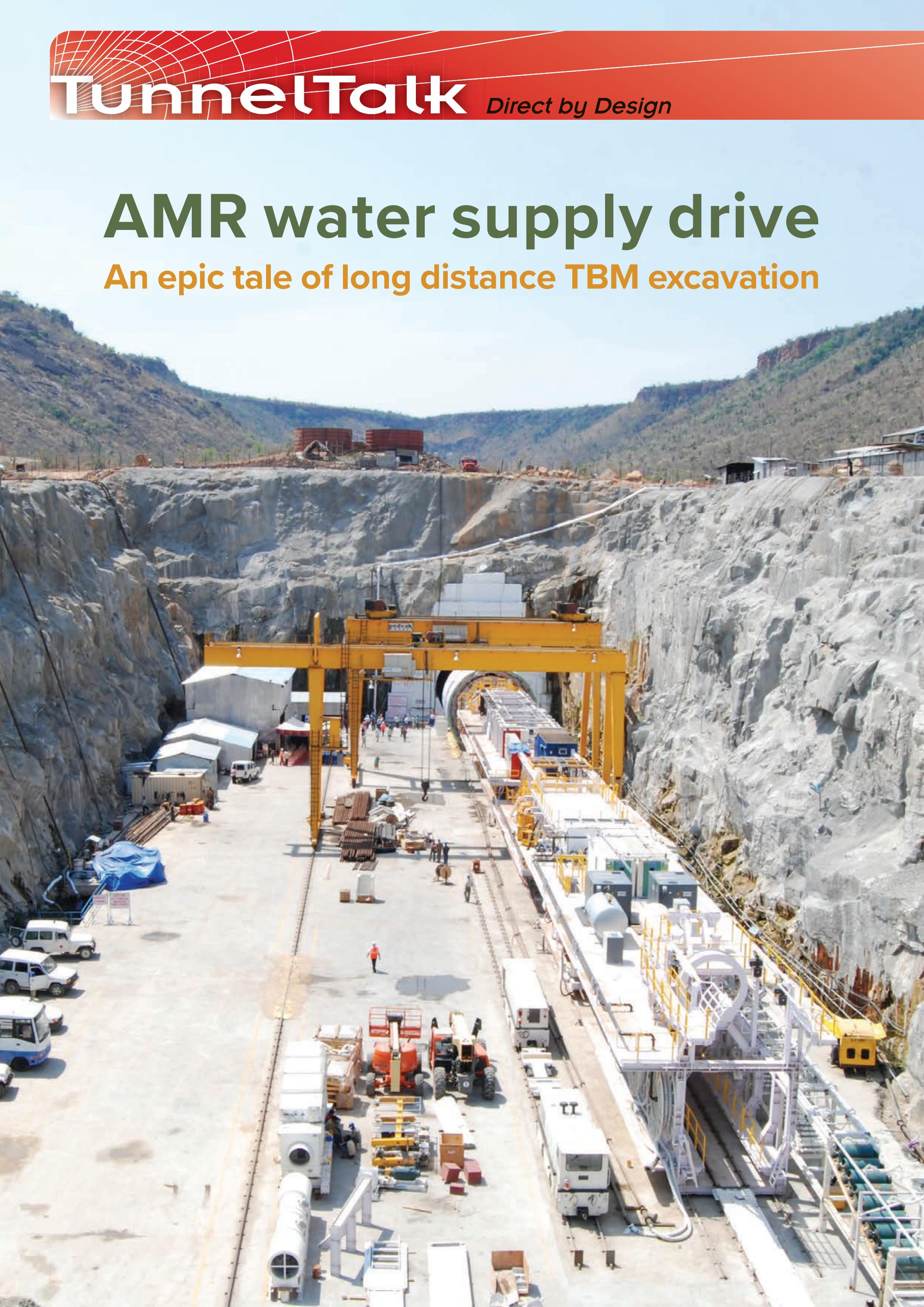 India: Epic AMR water conveyance project by TunnelTalk - Issuu