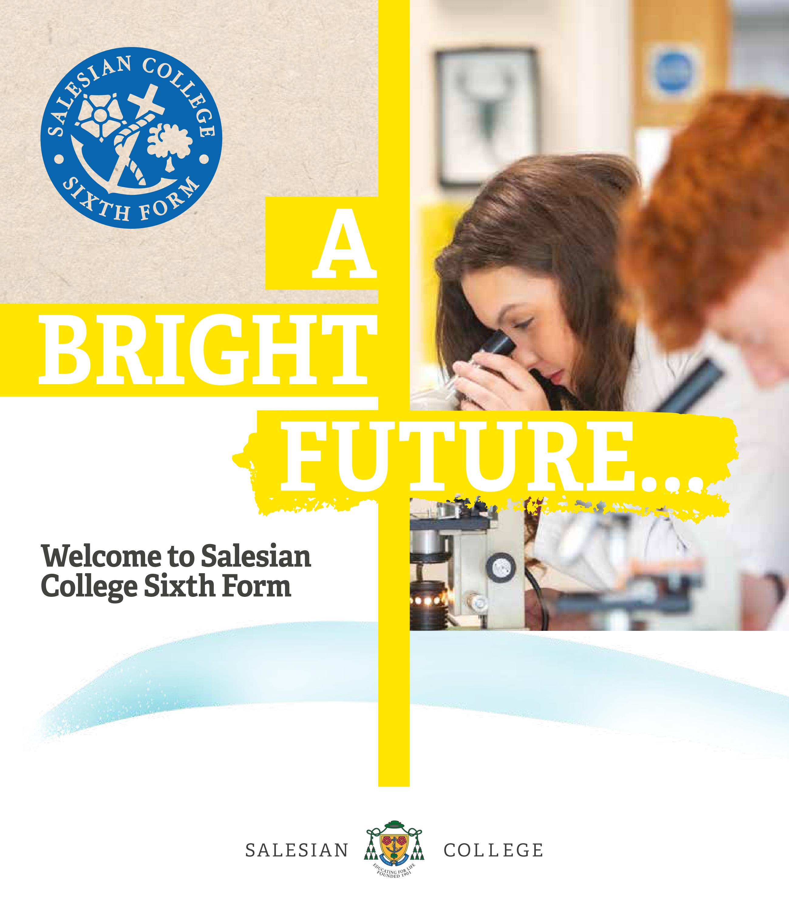Sixth Form Prospectus by SalesianCollegeFboro - Issuu