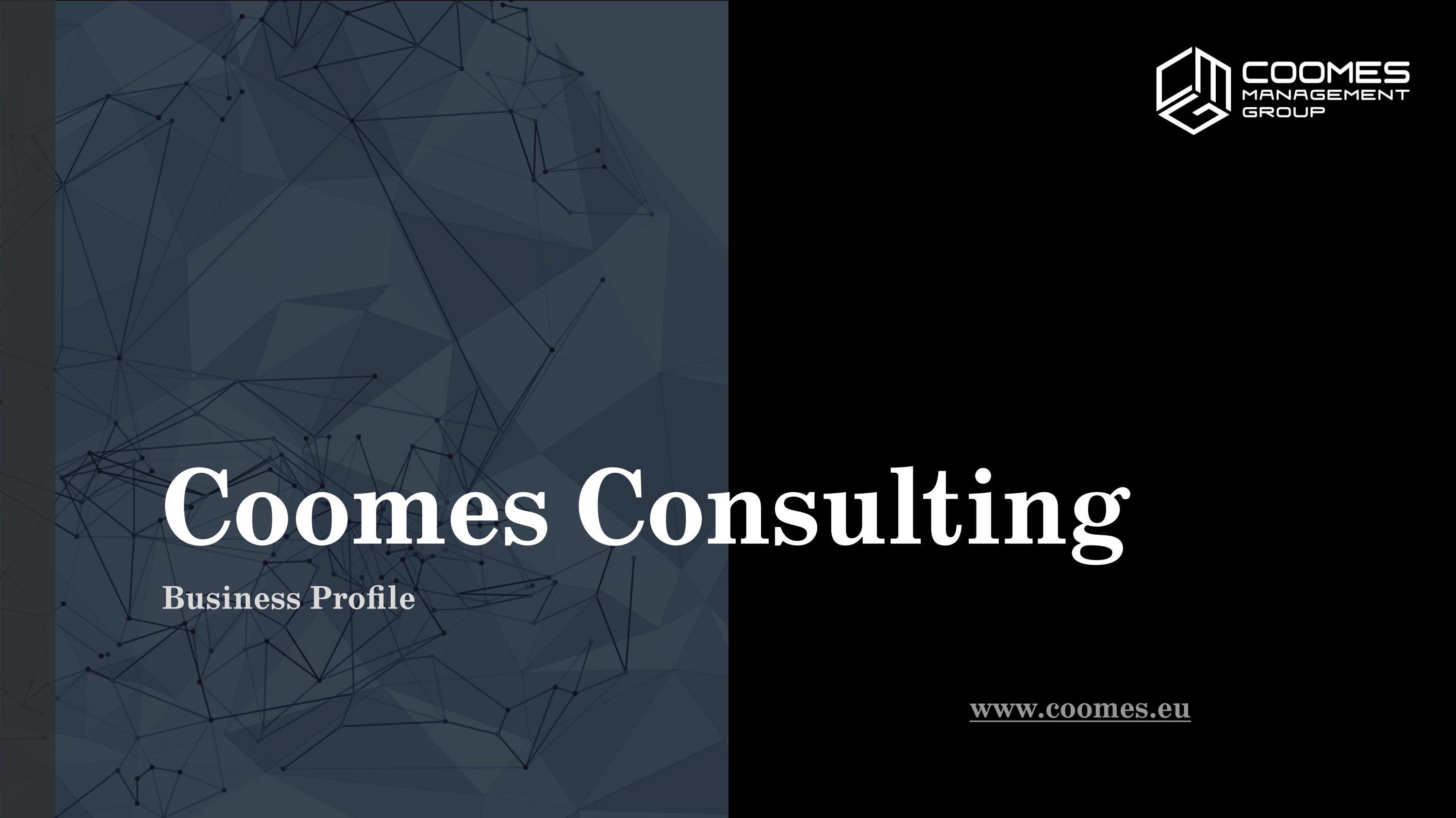 Coomes Consulting by Christopher Coomes - Issuu