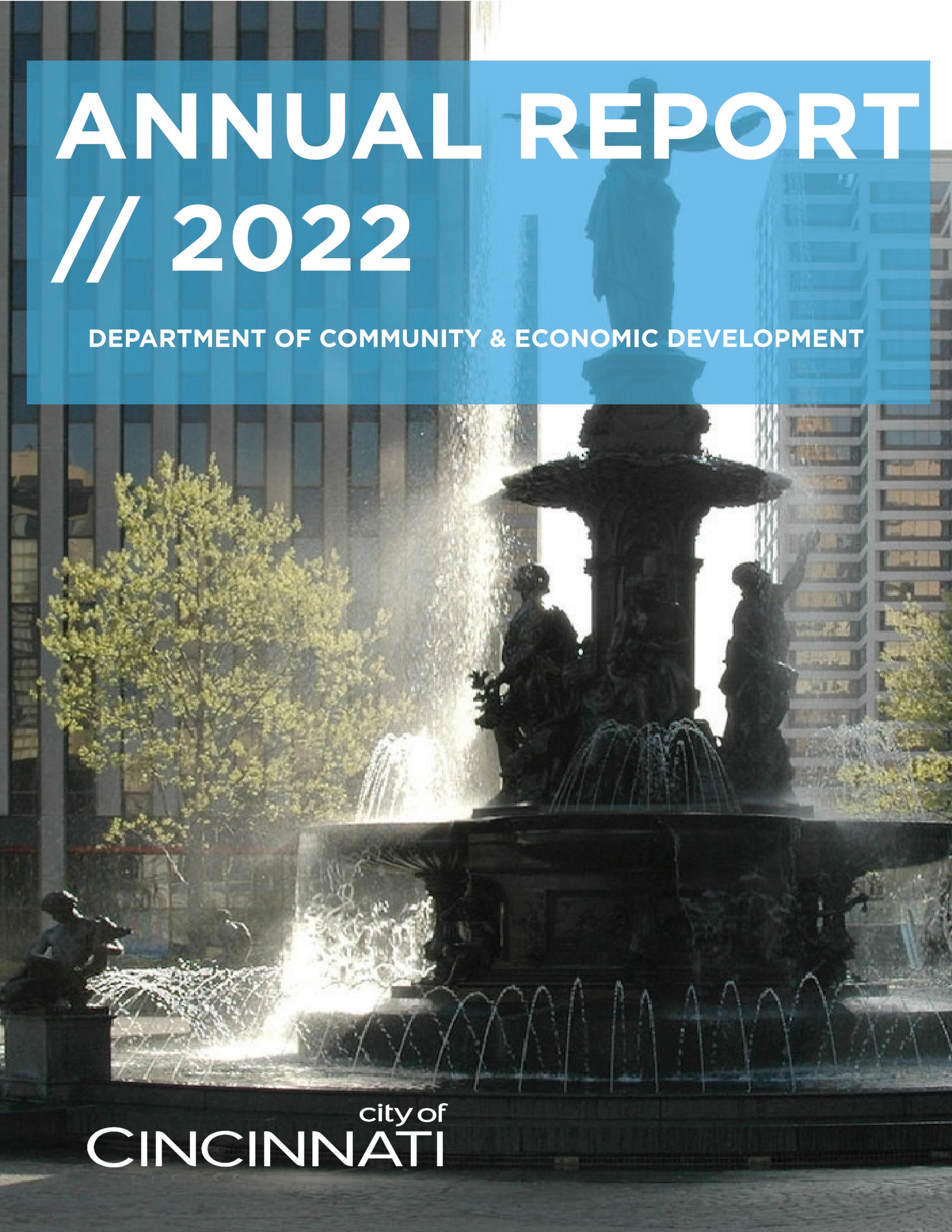 Department of Community & Economic Development Annual Report 2022 by CincinnatiDCED - Issuu