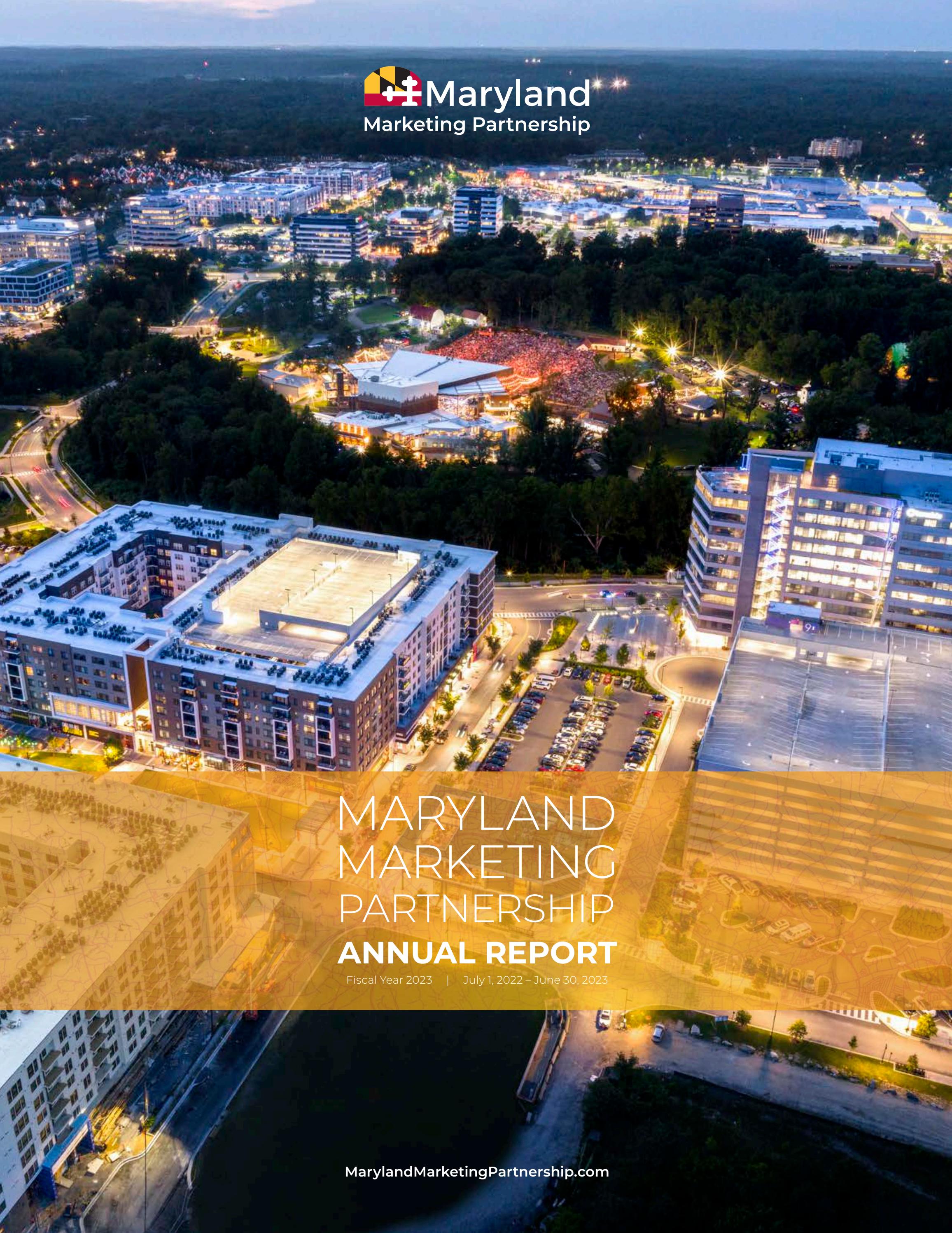 Maryland Marketing Partnership Annual Report 2023 by State of Maryland ...