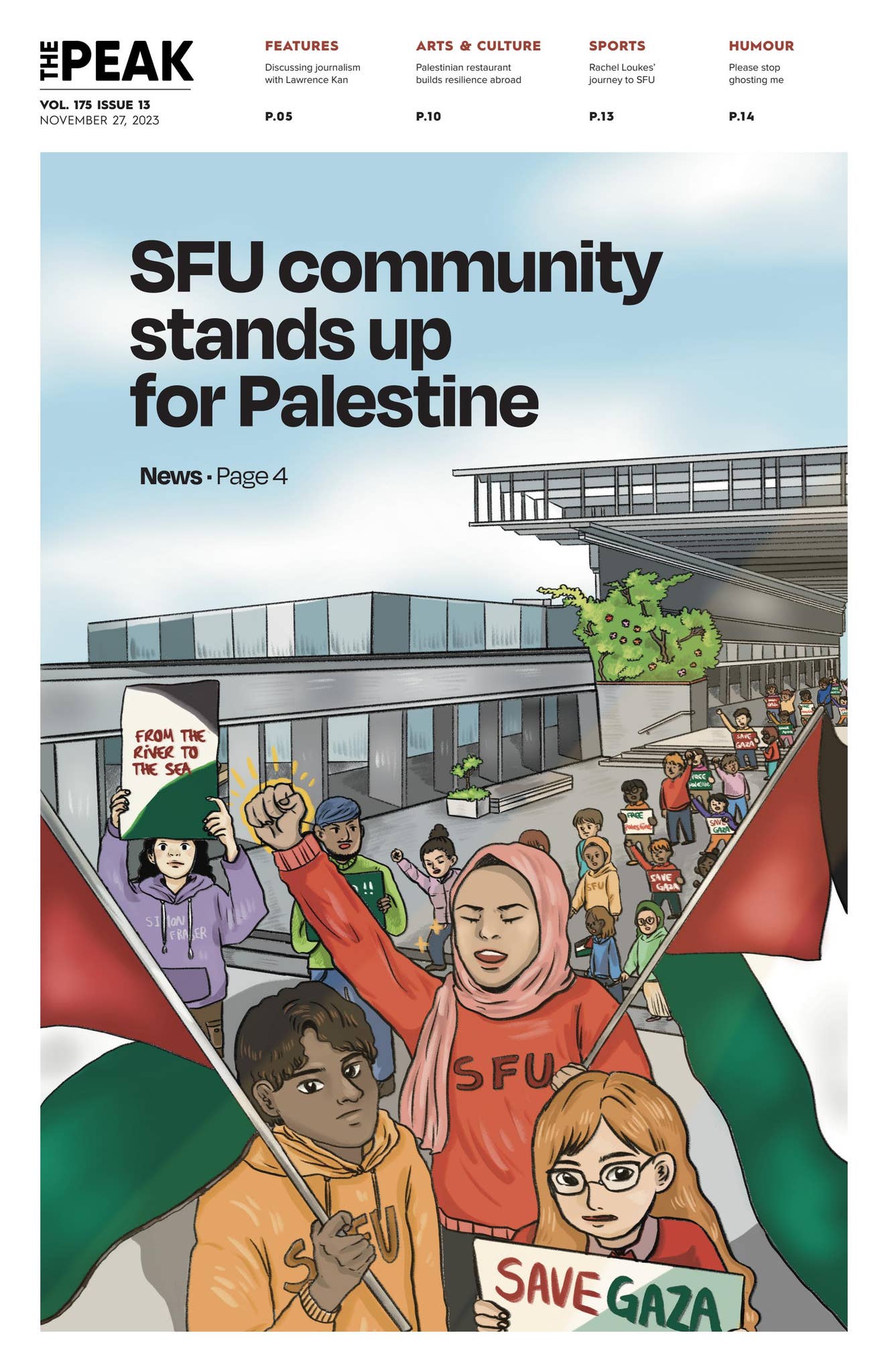 SFU Community Stands Up for Palestine by The Peak - Issuu
