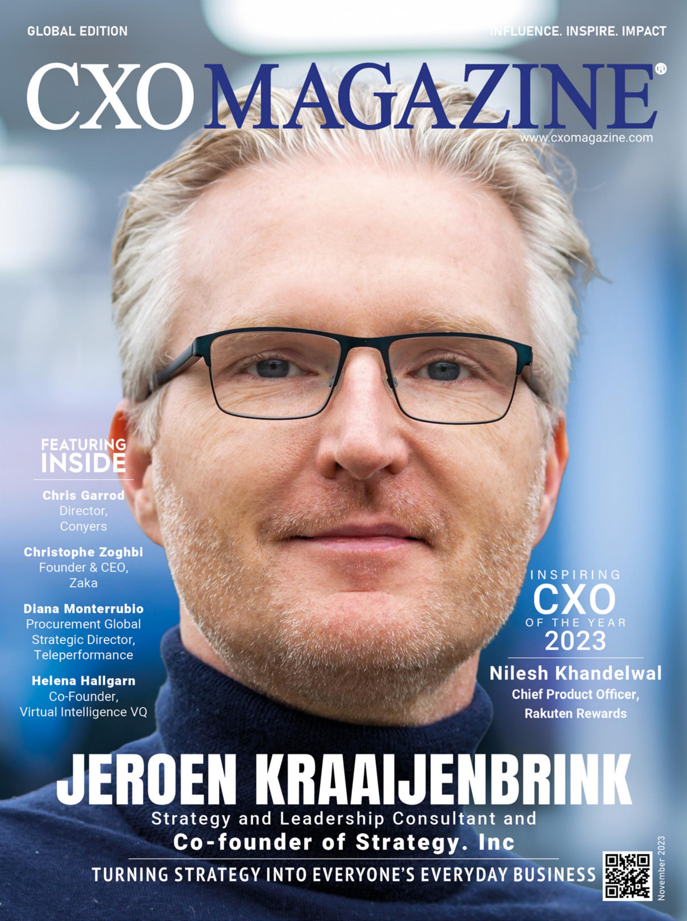 CXO Magazine – November 2023 – Inspiring CXO of the Year – 2023 by Connecta Innovation - Issuu