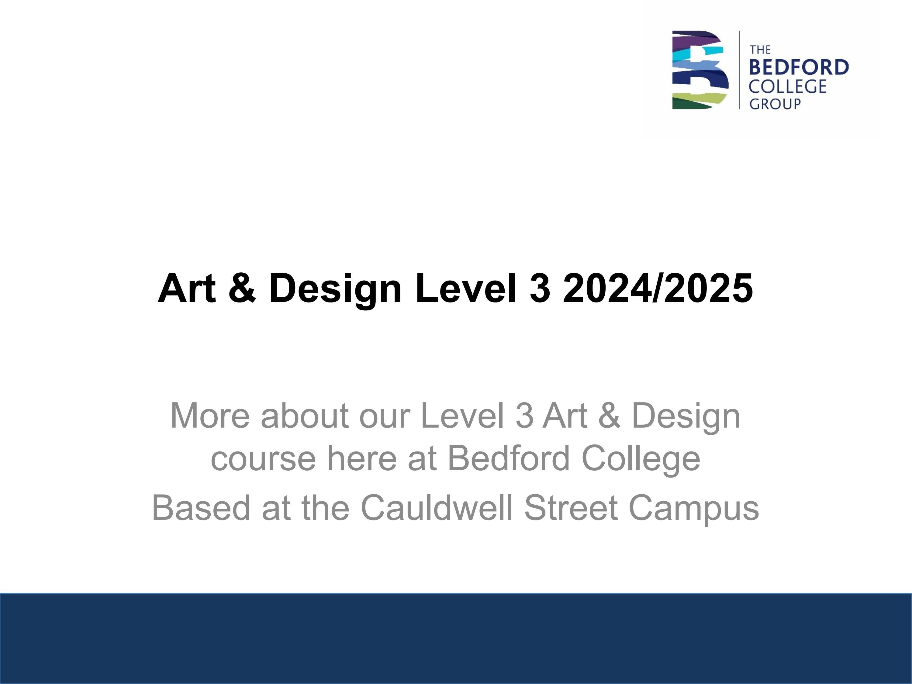 Bedford College Art And Design Level 3 By The Bedford College Group Issuu