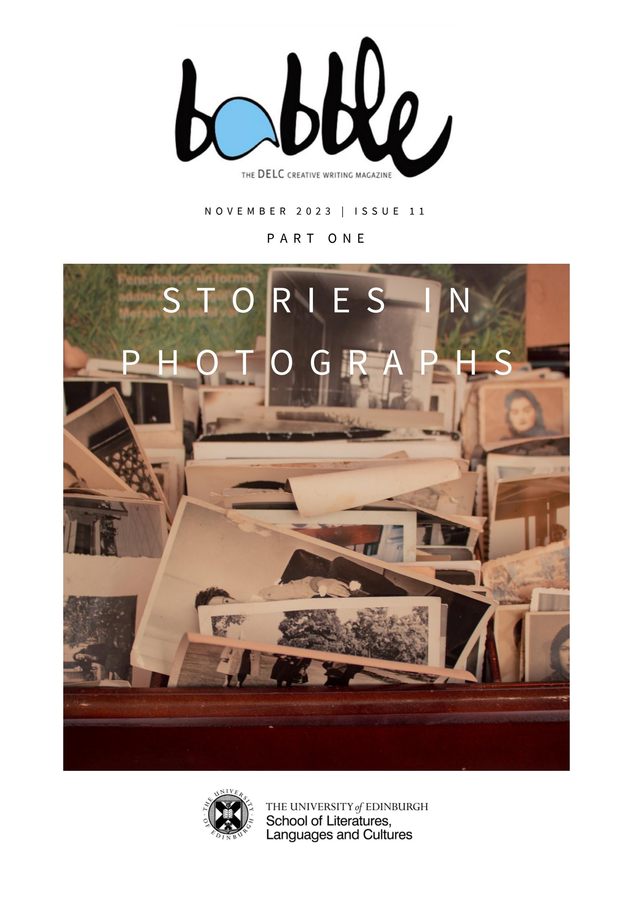 Babble Issue Eleven Part One by School of Literatures, Languages and ...