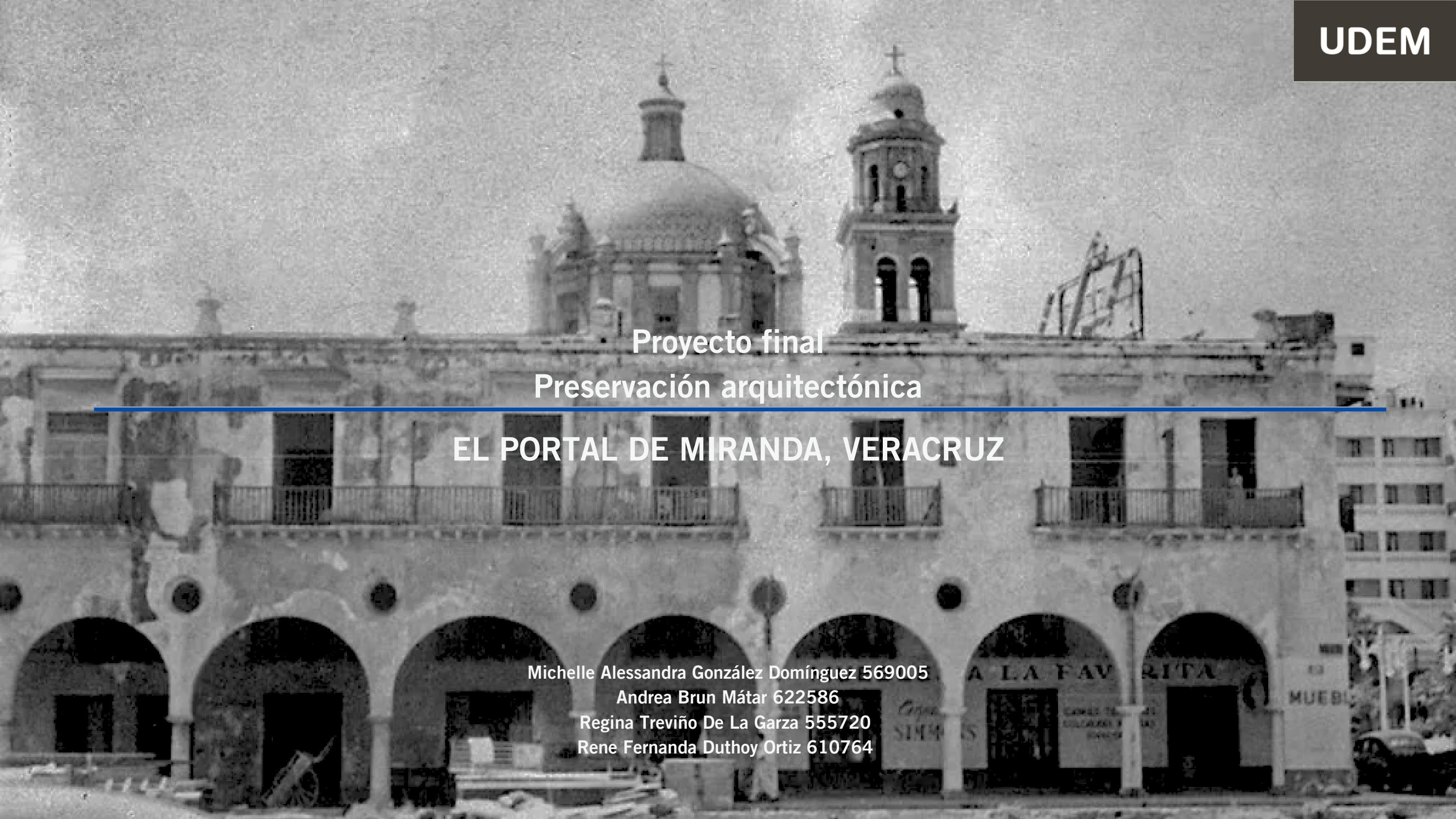 Proyecto Portal de Miranda by Ren Fernanda Duthoy Ortiz - Issuu