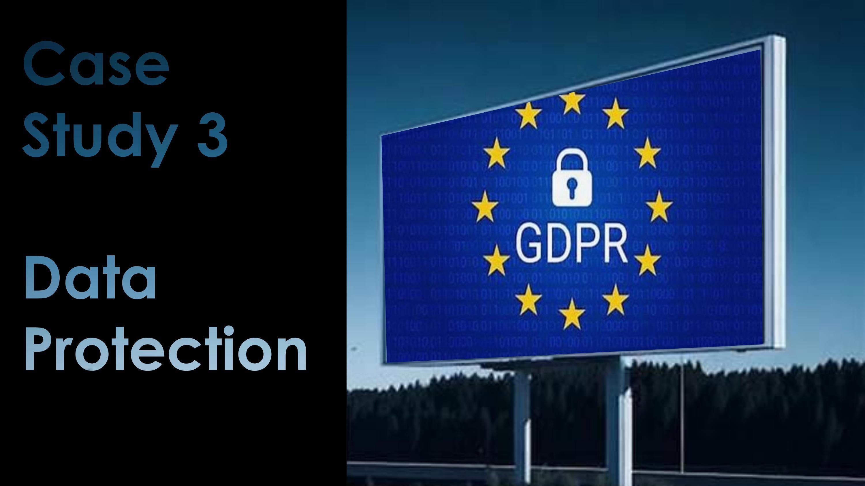 Case Study 3 - GDPR by sean.randalltcpartnership.ac.uk - Issuu