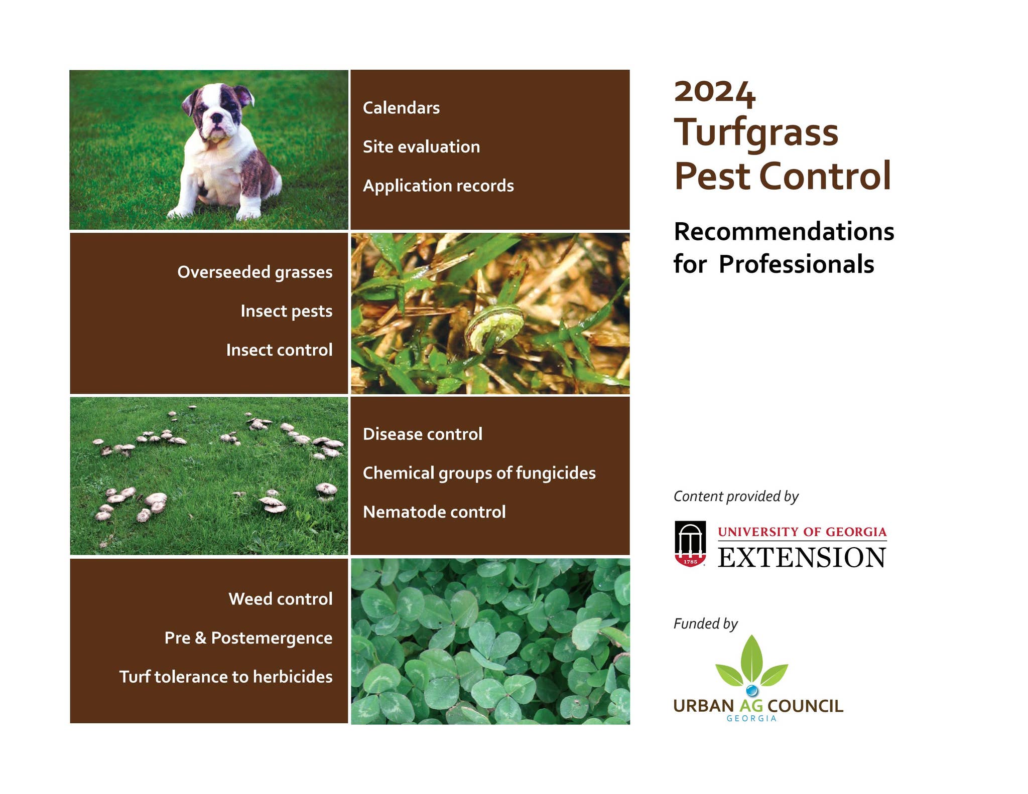 2024 Turfgrass Pest Control - Recommendations for Professionals by ...