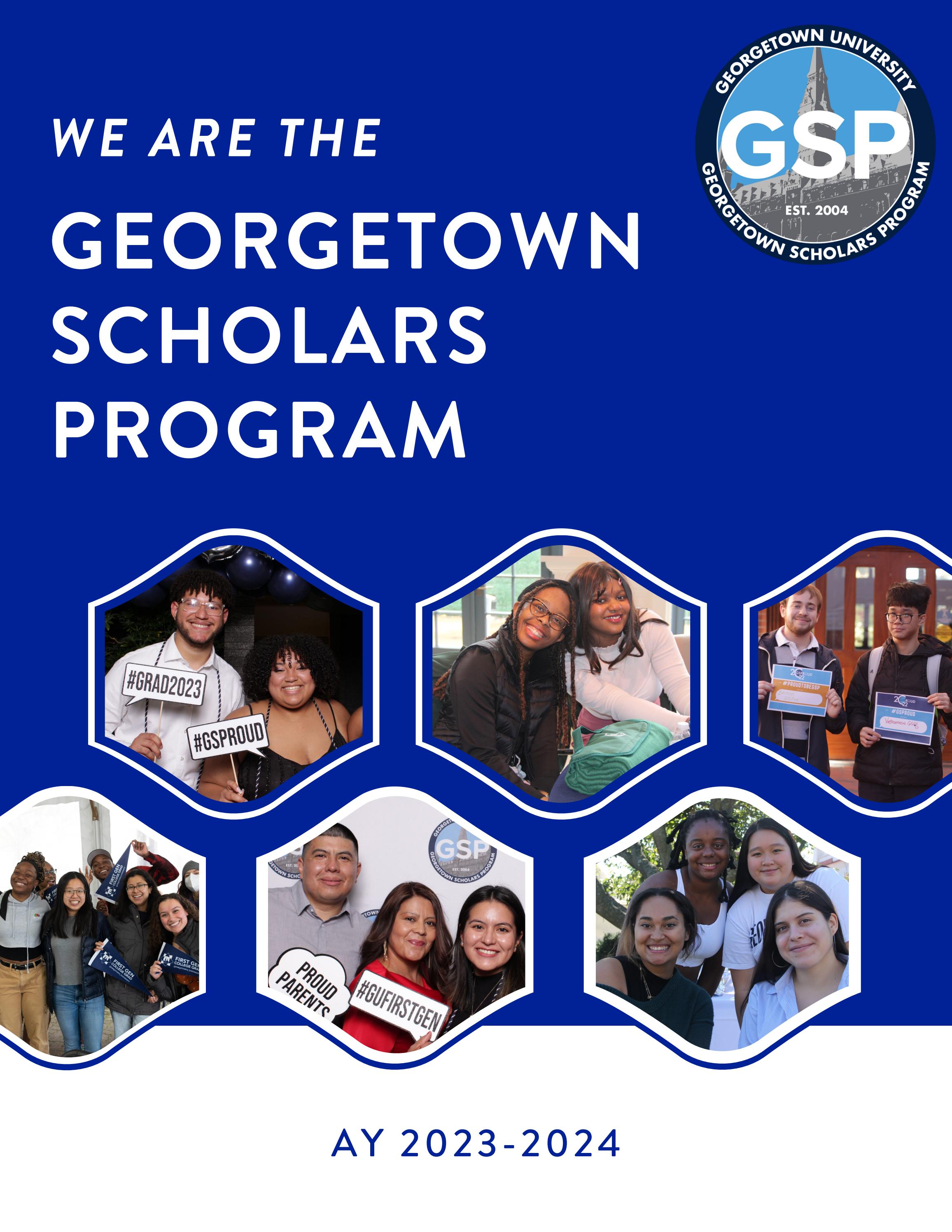 Georgetown Scholars Program Brochure by gsphoyas - Issuu