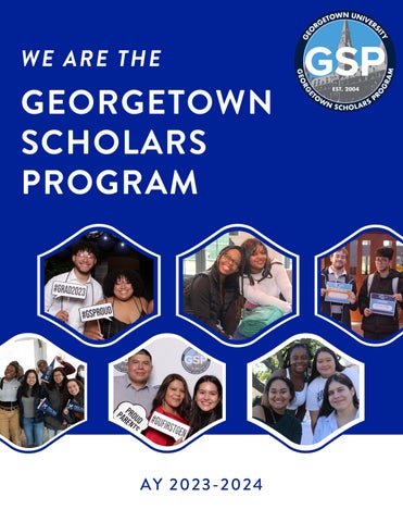 Georgetown Scholars Program Brochure by gsphoyas - Issuu
