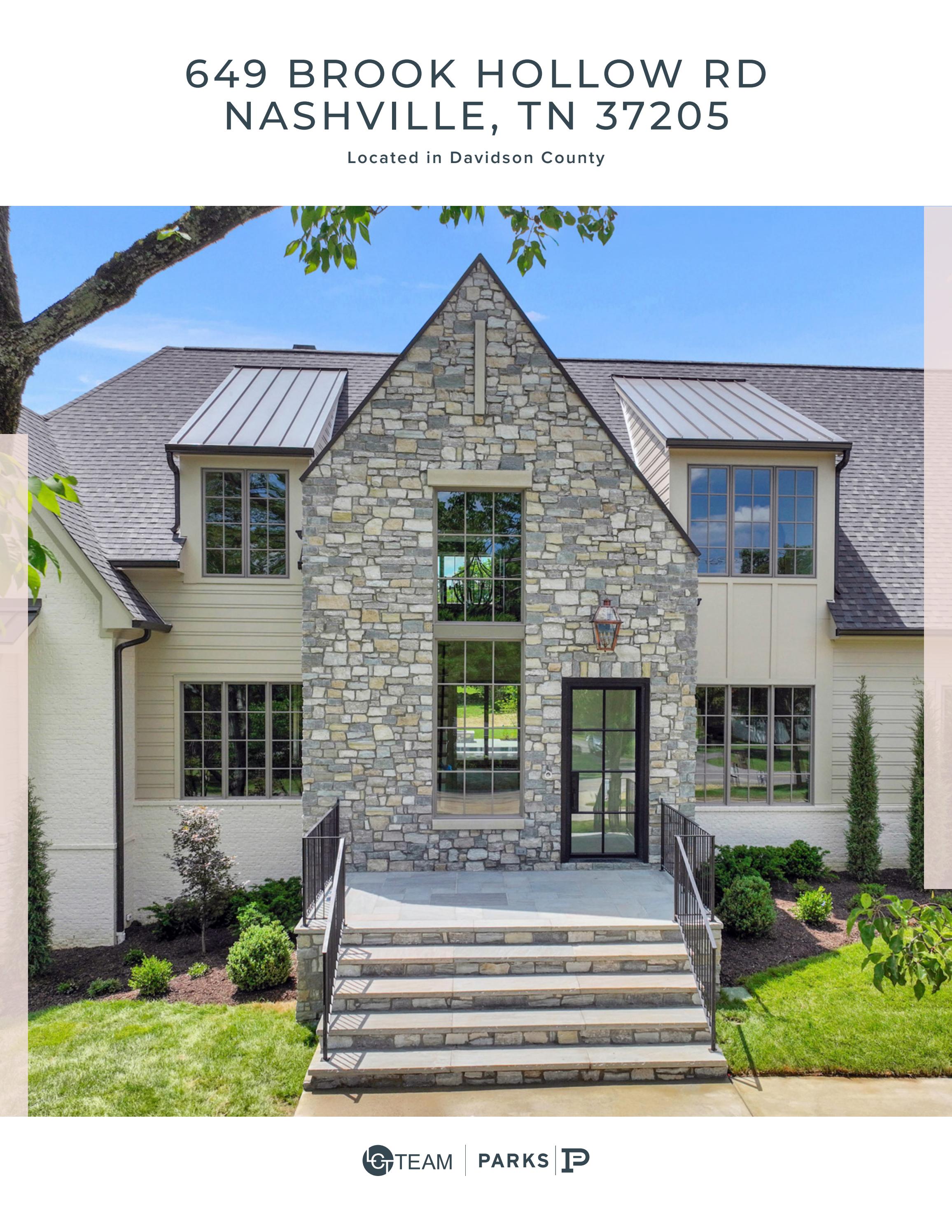 649 Brook Hollow Rd, Nashville, TN 37205 by Lisa Culp Taylor | LCT Team ...