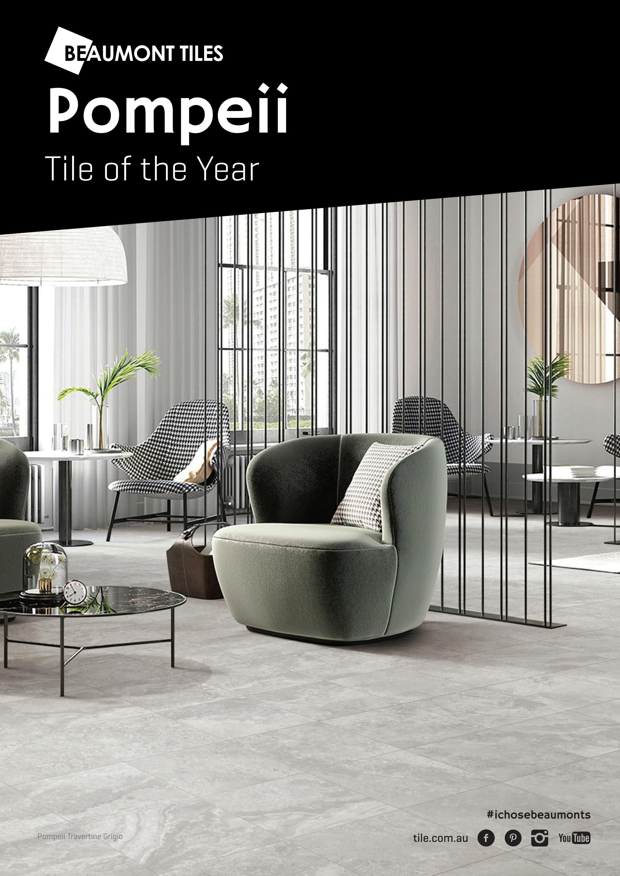 Tile of the Year 2024 - Pompeii by Beaumont Tiles - Issuu