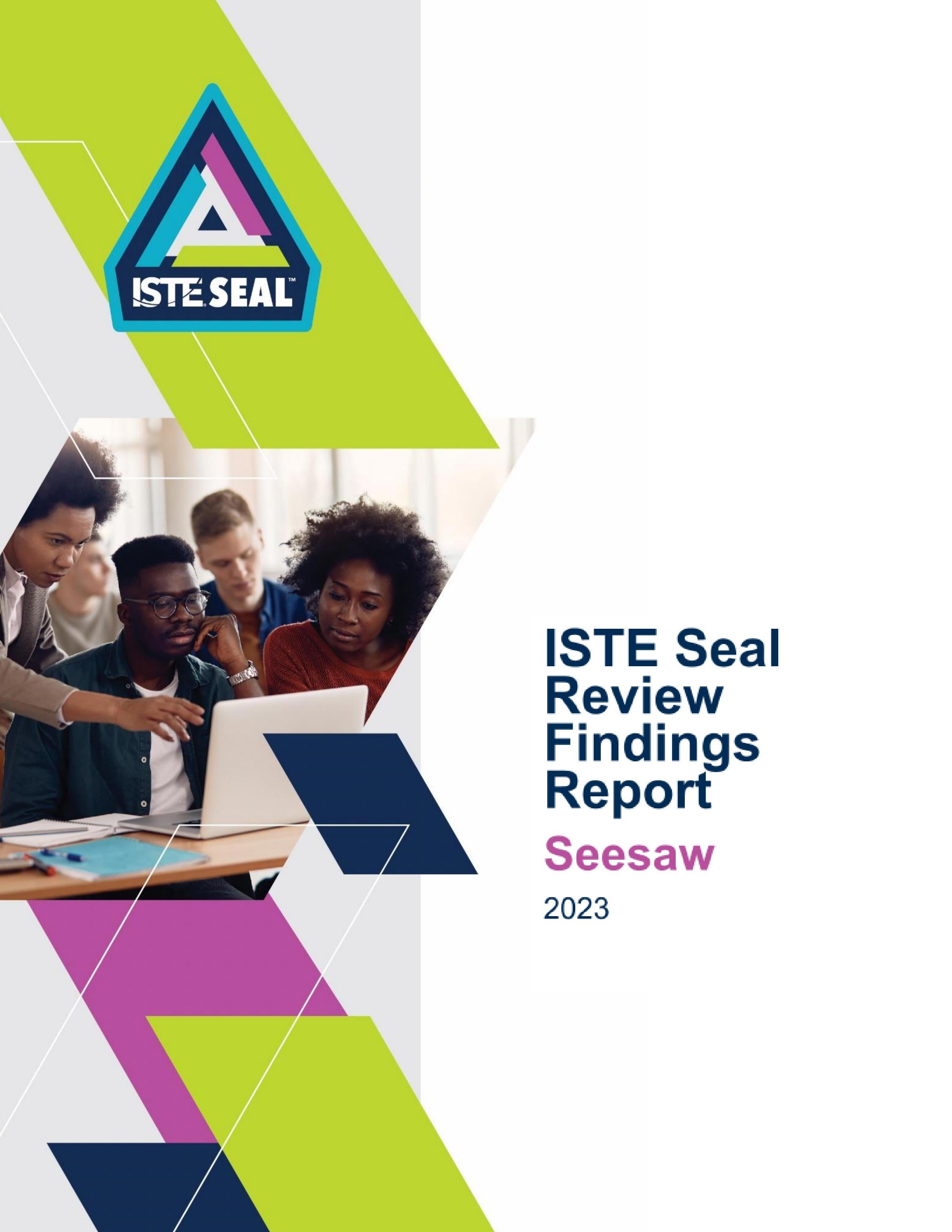 Seesaw ISTE Seal Review Report by seesawlearning - Issuu