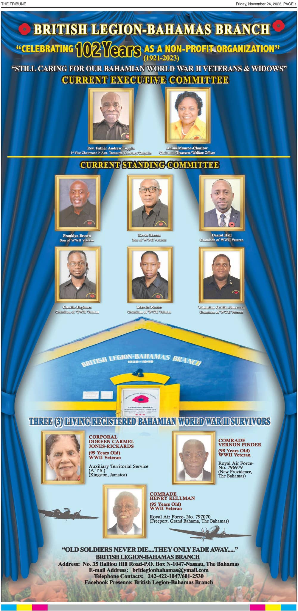 11242023 British Legion by tribune242 - Issuu