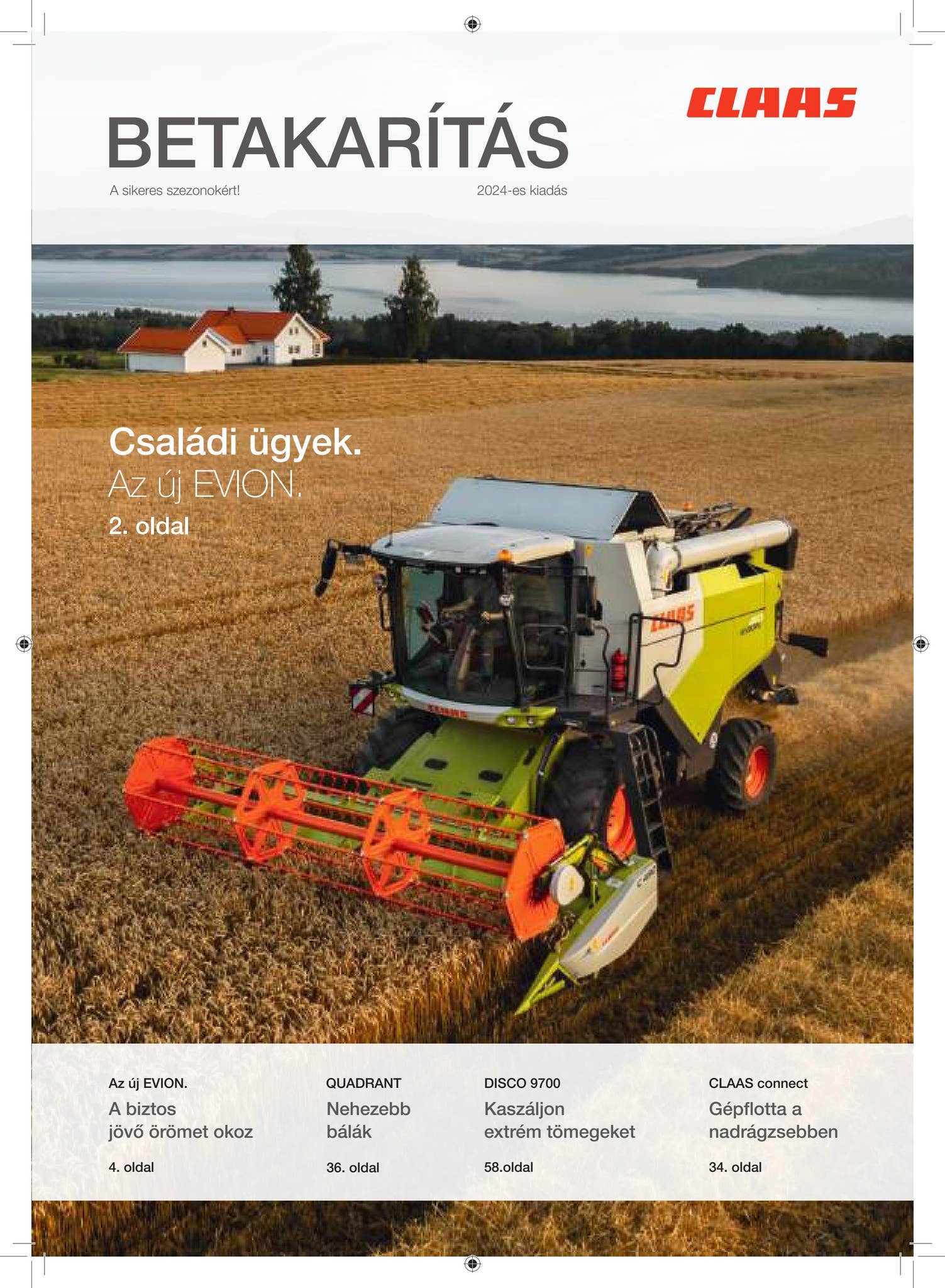 CLAAS: Betakarítás 2024 by AXIÁL Kft. - Issuu