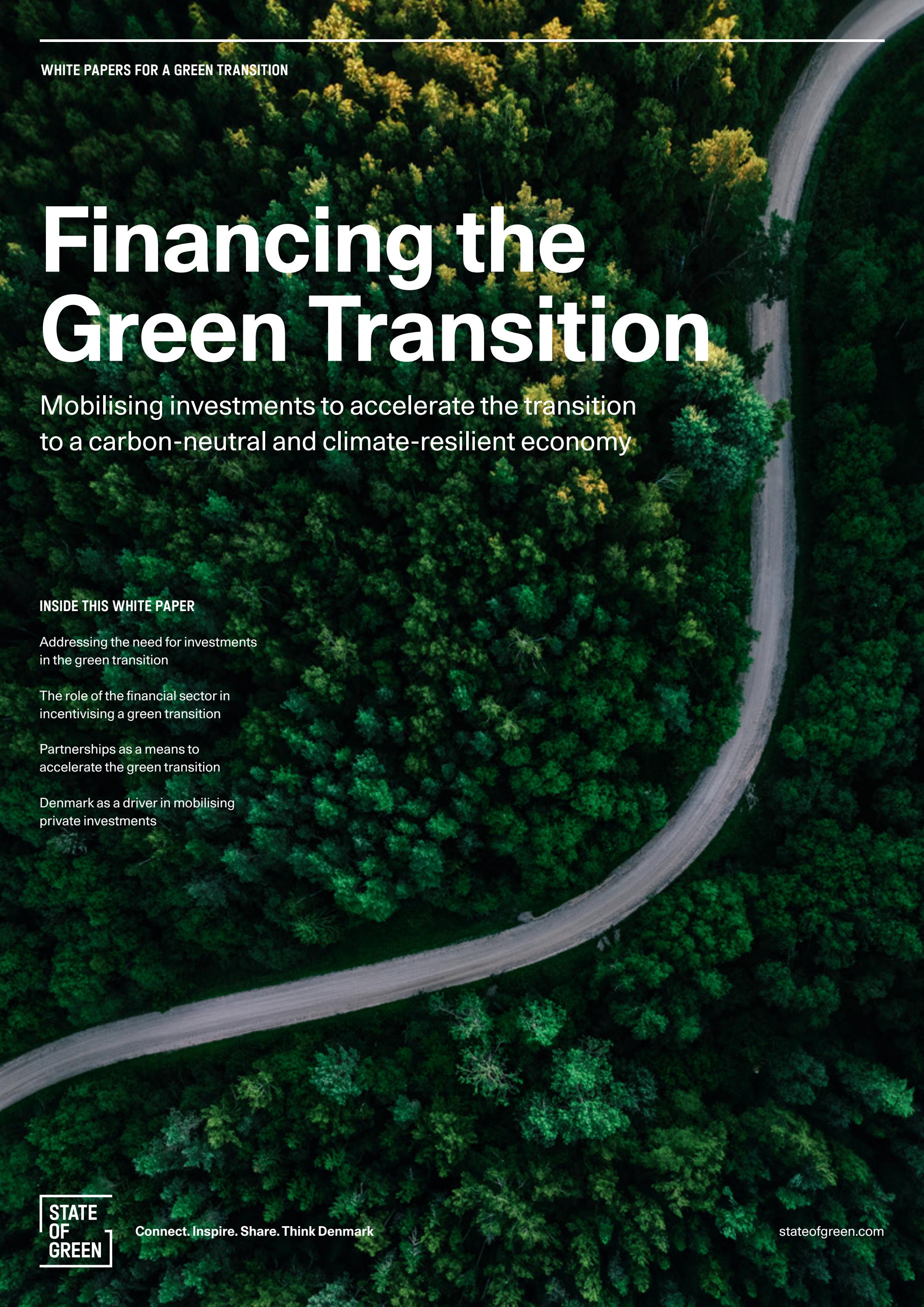 Financing the Green Transition by stateofgreen - Issuu