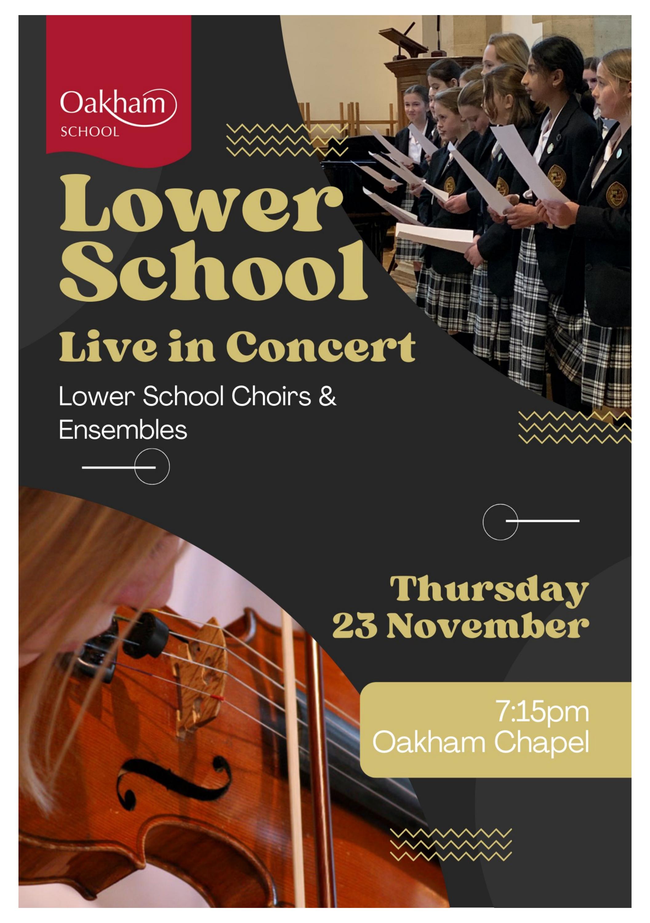 Lower School Concert by Oakham School - Issuu