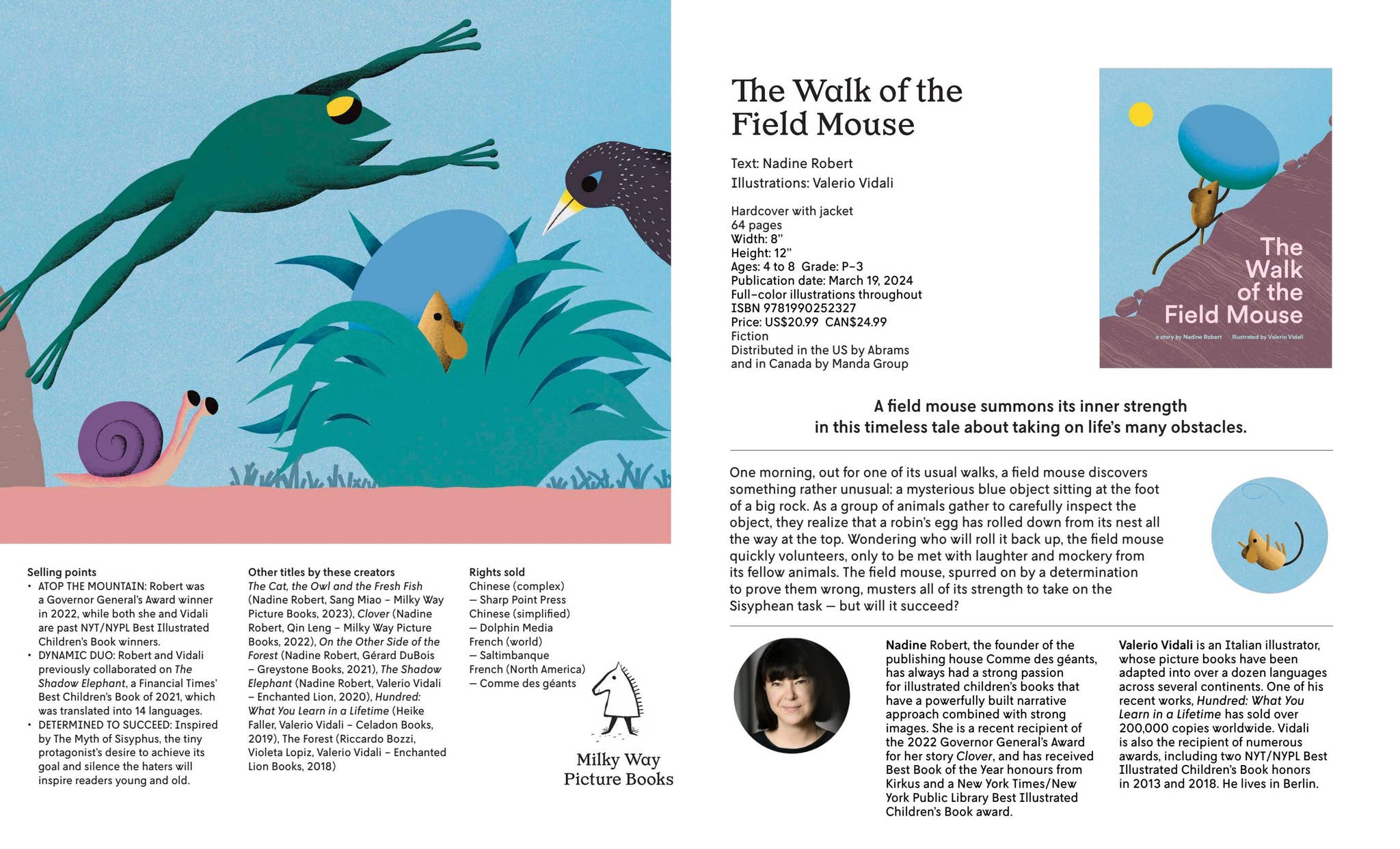 The Walk of the Field Mouse - fact sheet by commedesgeants - Issuu