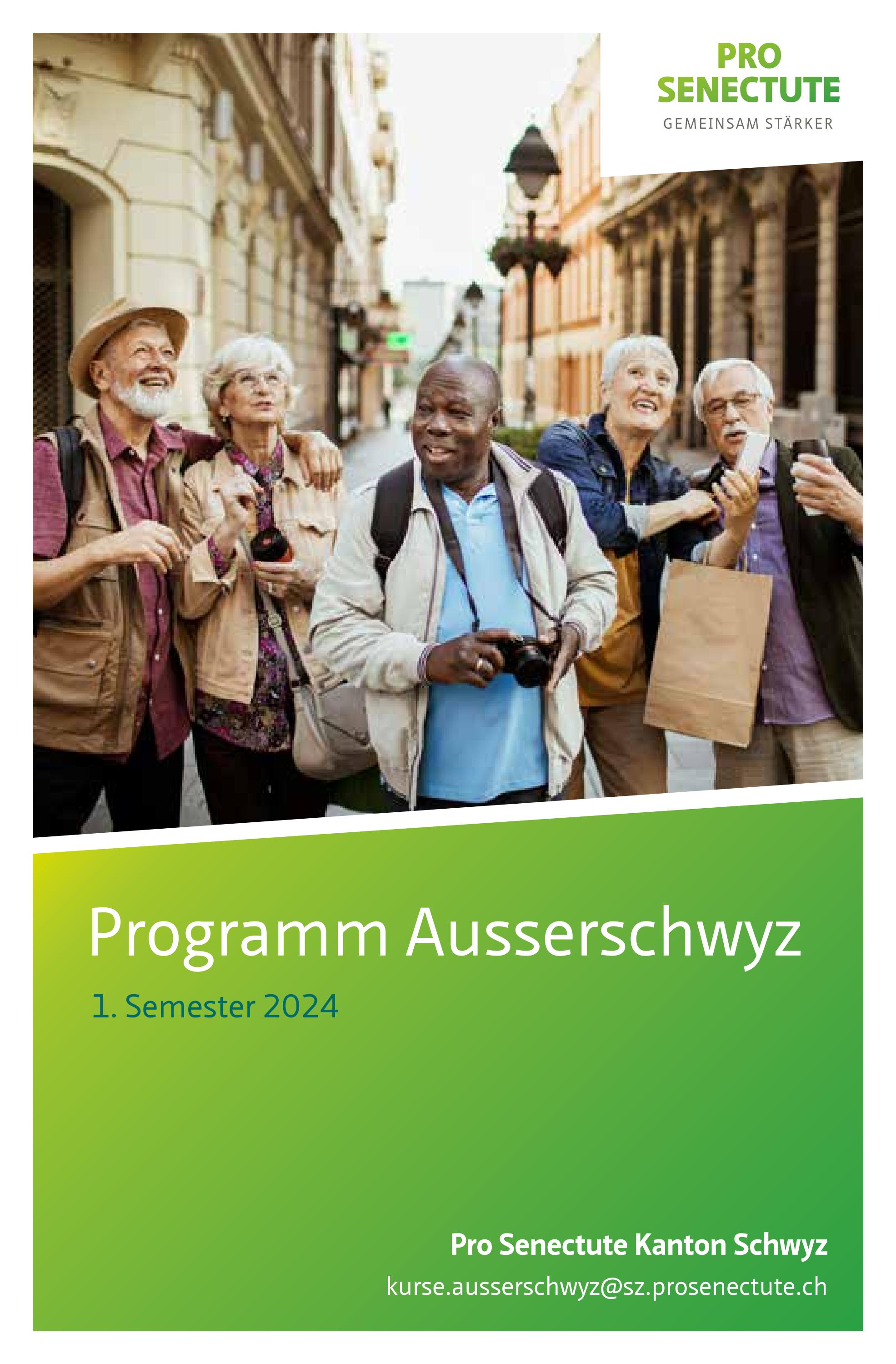 Kursprogramm Pro Senectute Ausserschwyz 1. Semester 2024 by Pro Senectute - Issuu