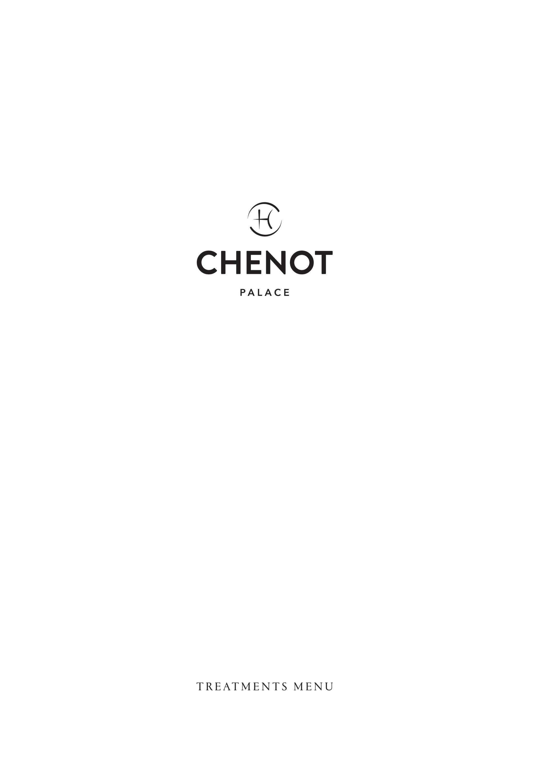 Treatments Menu - Chenot Espace L’Albereta by Chenot - Issuu