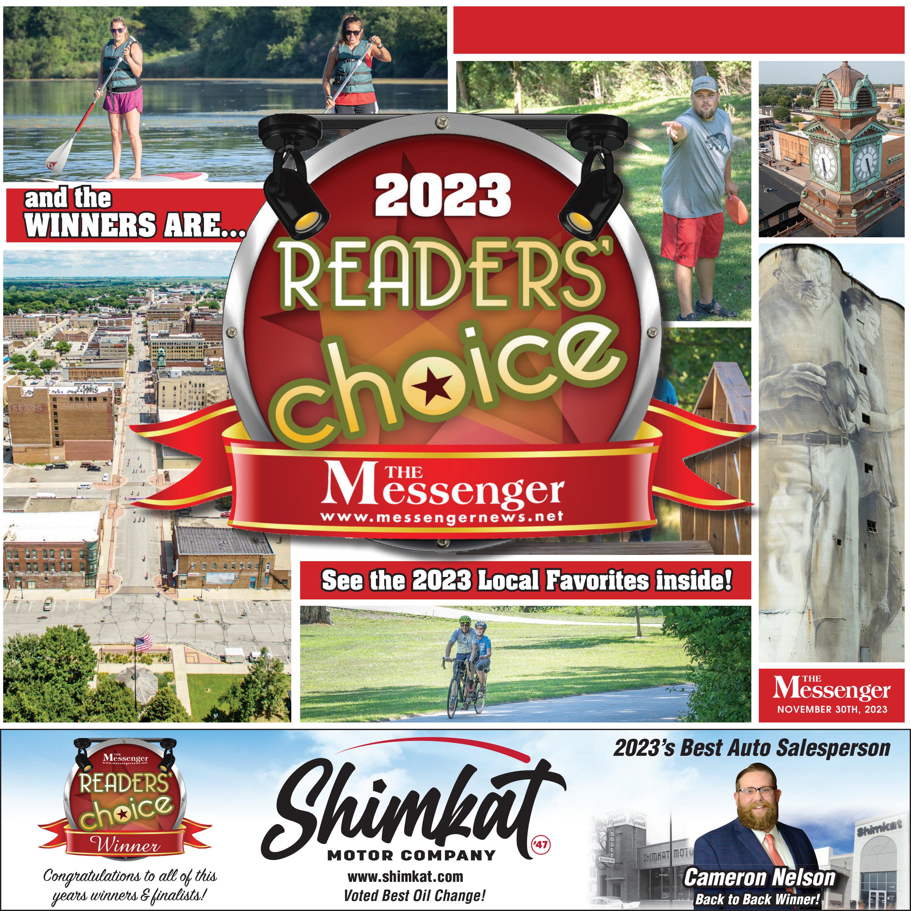 Messenger Readers' Choice • 2023 by Newspaper - Issuu