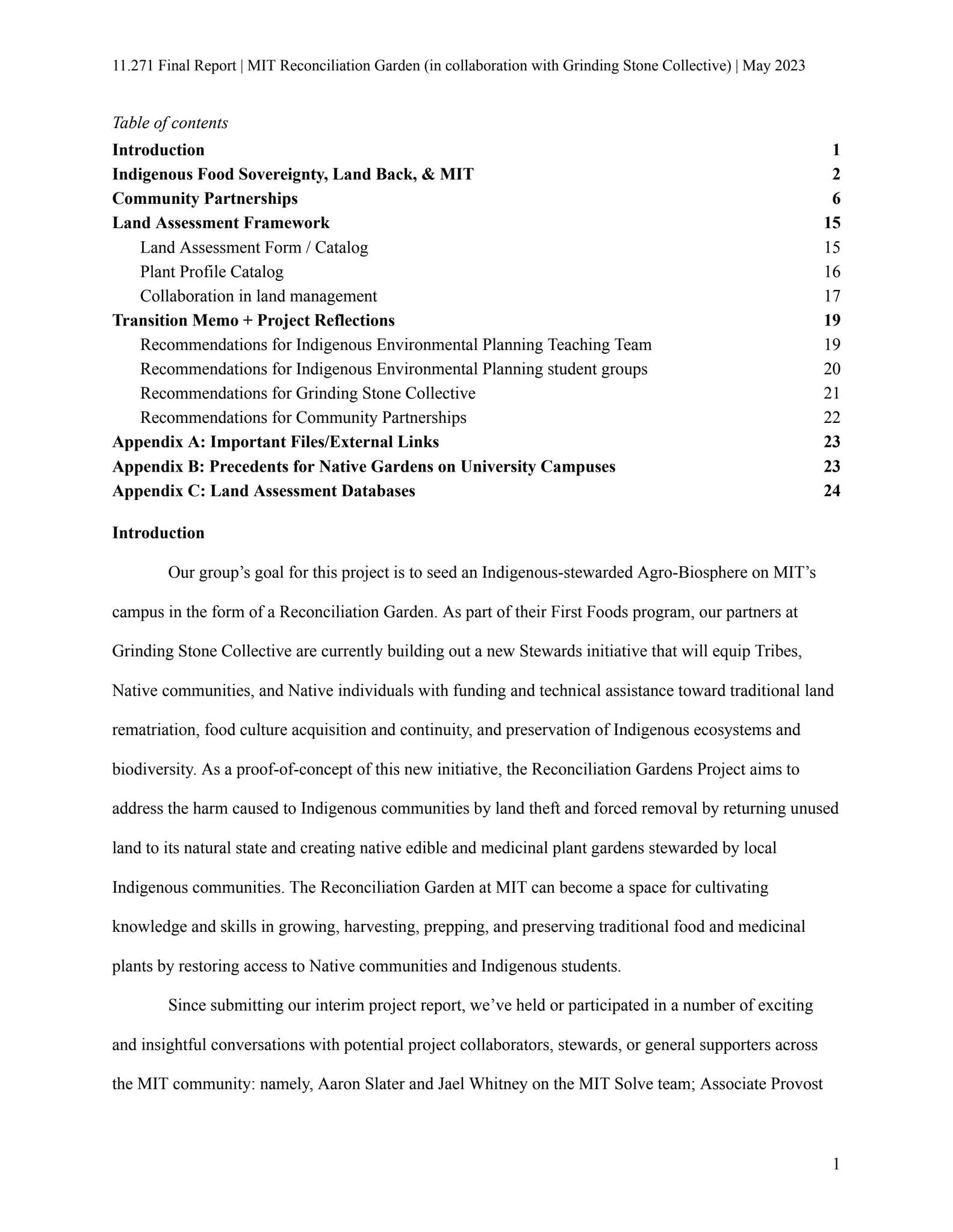 MIT Reconciliation Garden by MIT DUSP - Issuu