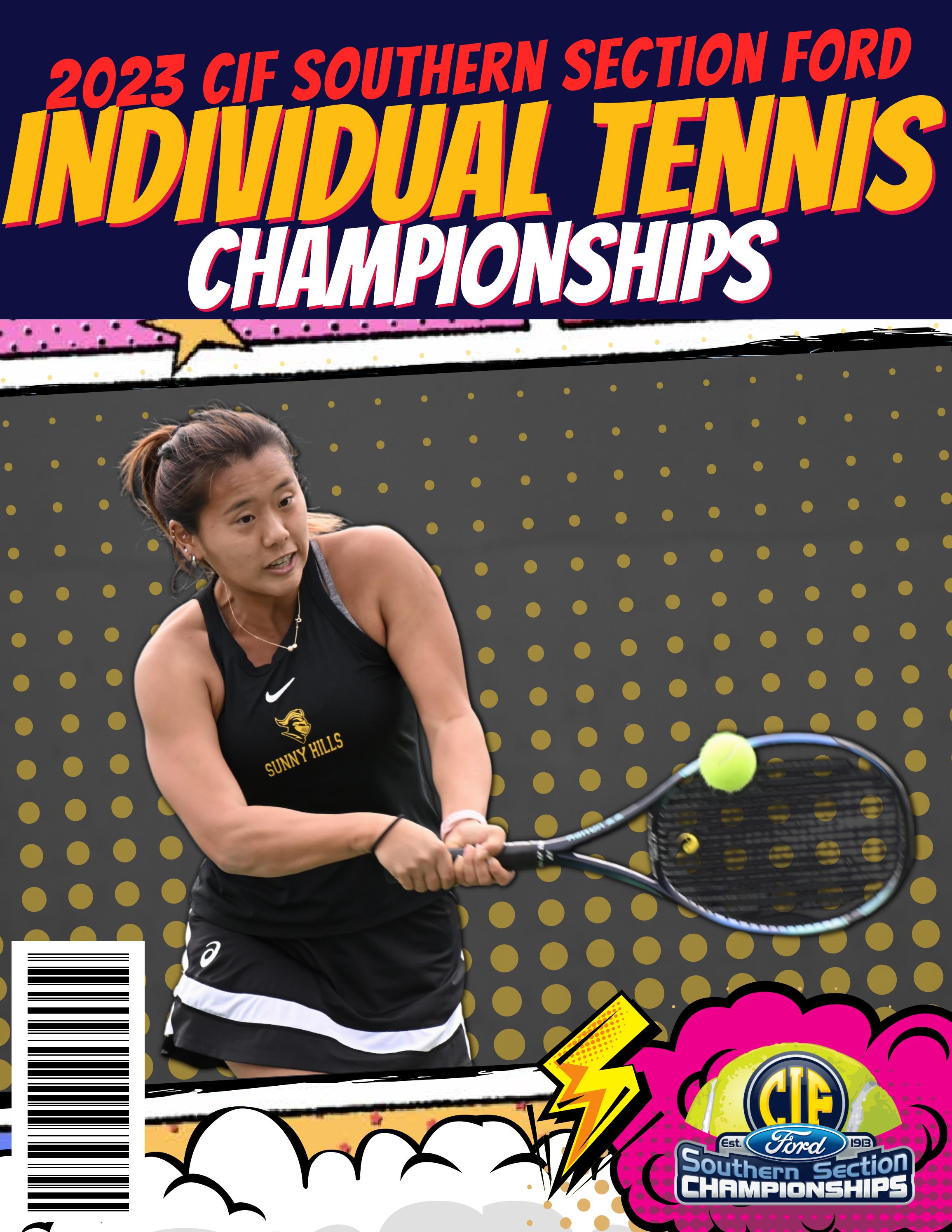 2023 CIF-SS FORD Girls Individuals Tennis Championship Program by CIF ...